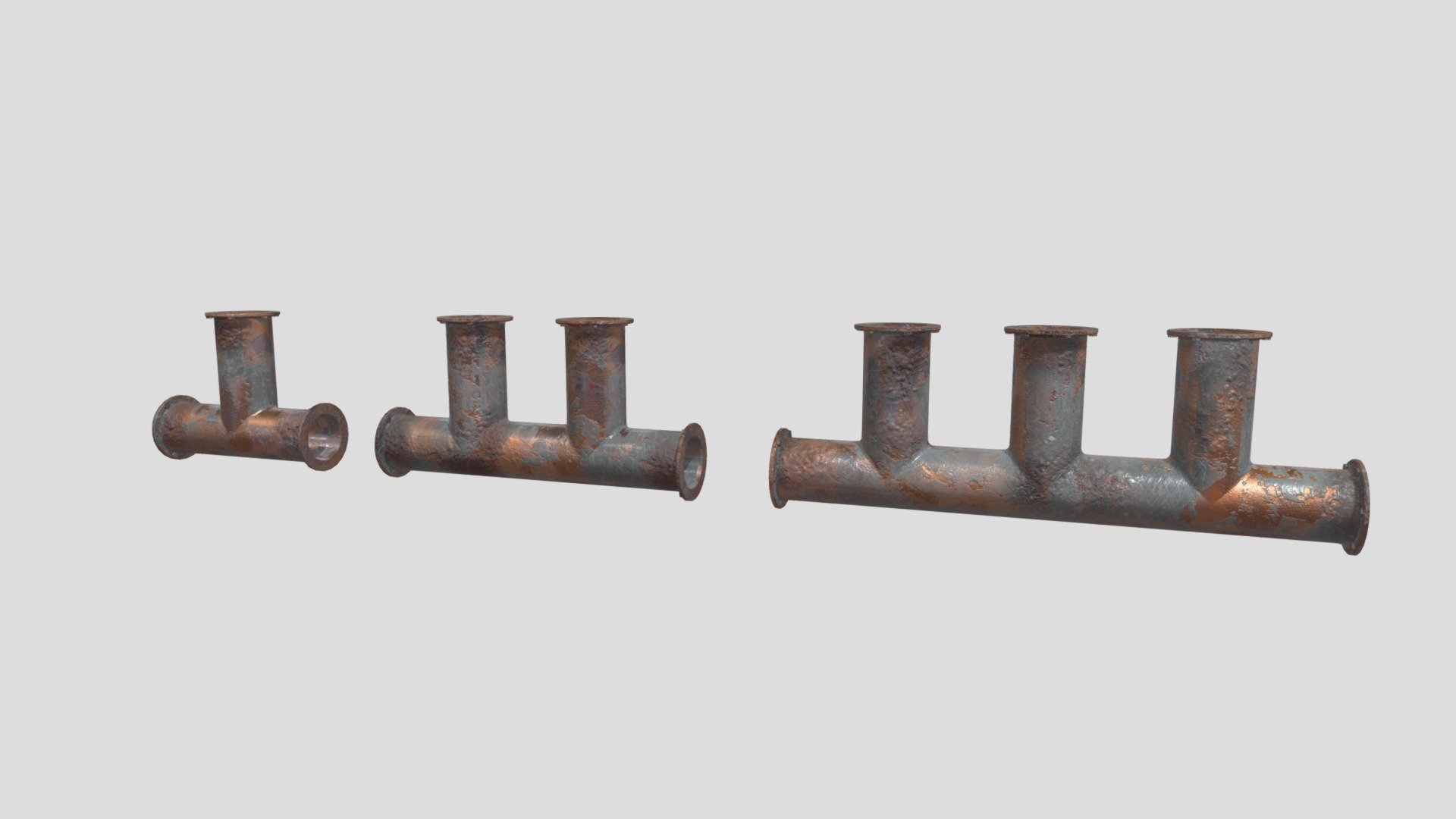 Pipe Tube Splitters - Download Free 3D model by DEICIDER78 [da514d9 ...
