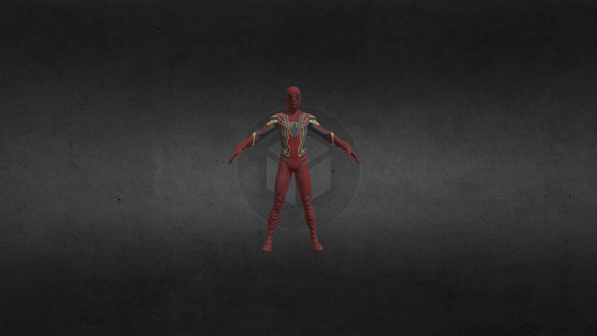 Iron Spidey 3D Model Spiderman - 3D model by OmaxxFF [da53e0b] - Sketchfab