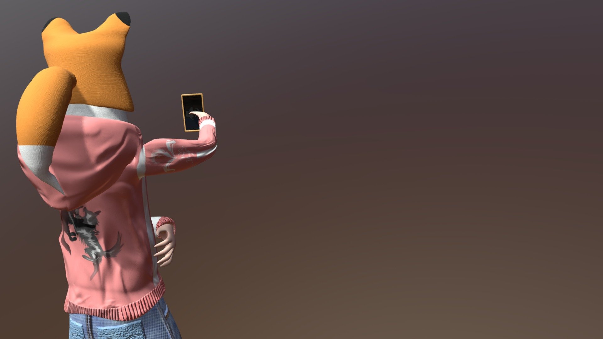 Innocence (with Mobile) - Scared - IDLE - 3D model by Fernando Menezes ...