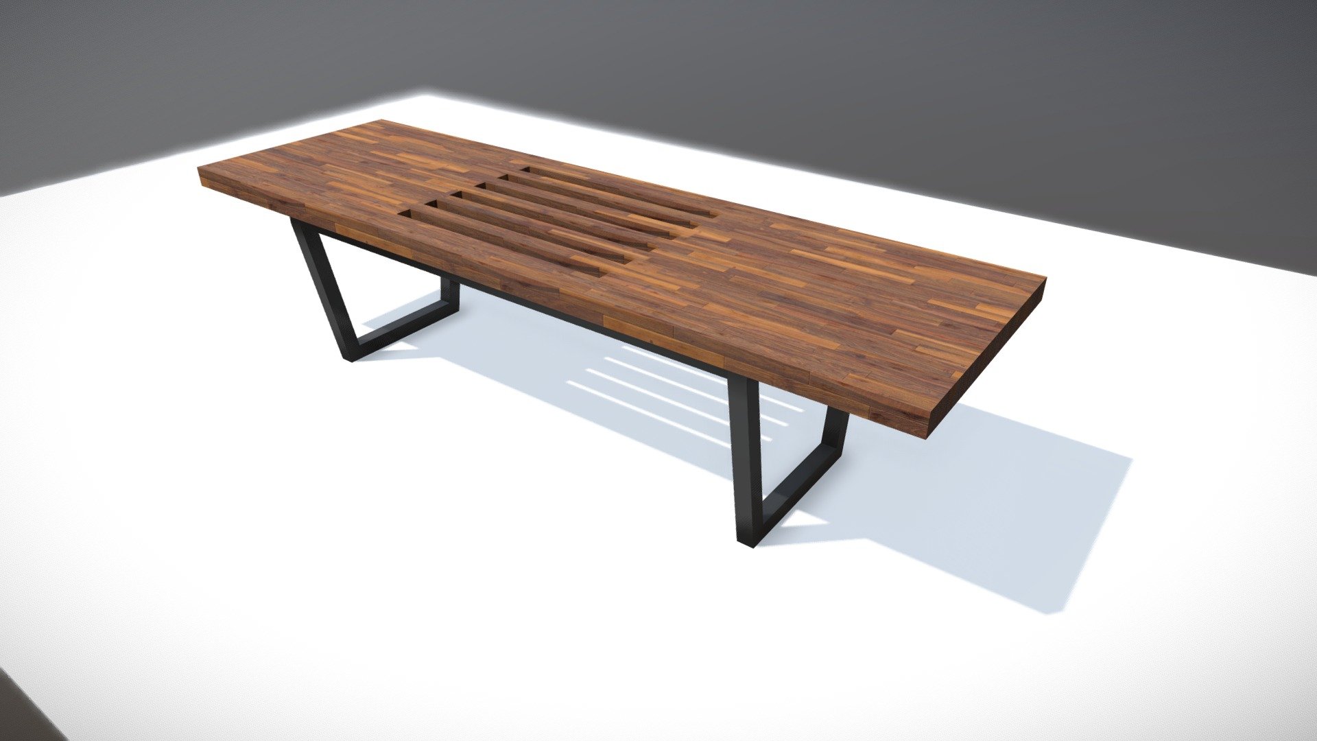 Wood Bench - Buy Royalty Free 3D model by Drone5 [da562a3] - Sketchfab ...