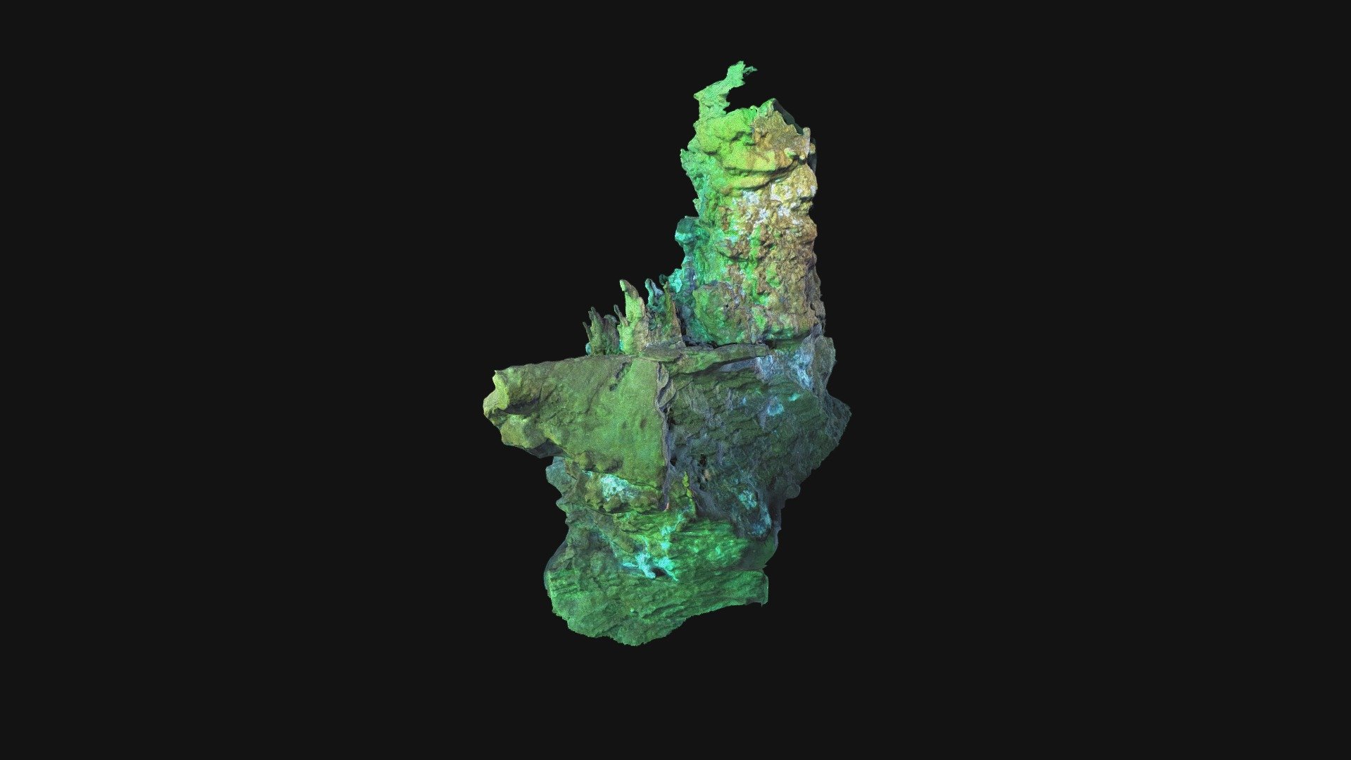 Green stacks - Download Free 3D model by kcrob0401 [da576d3] - Sketchfab