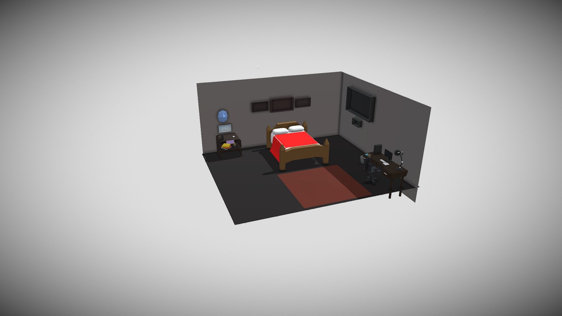Quarto - 3D model by fromohio99 [da5aacf] - Sketchfab