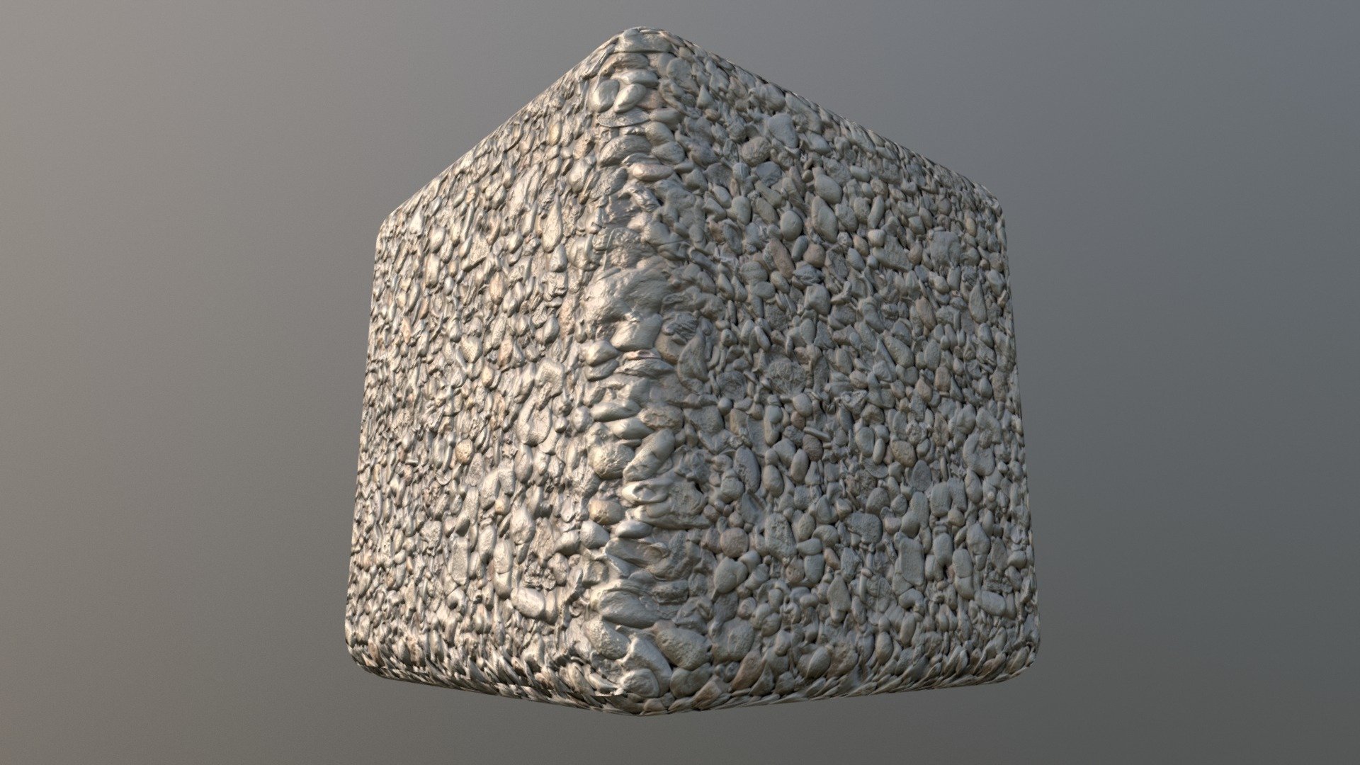 Tiled PBR material - Pebbles - Download Free 3D model by XY01 [da5bc1f ...