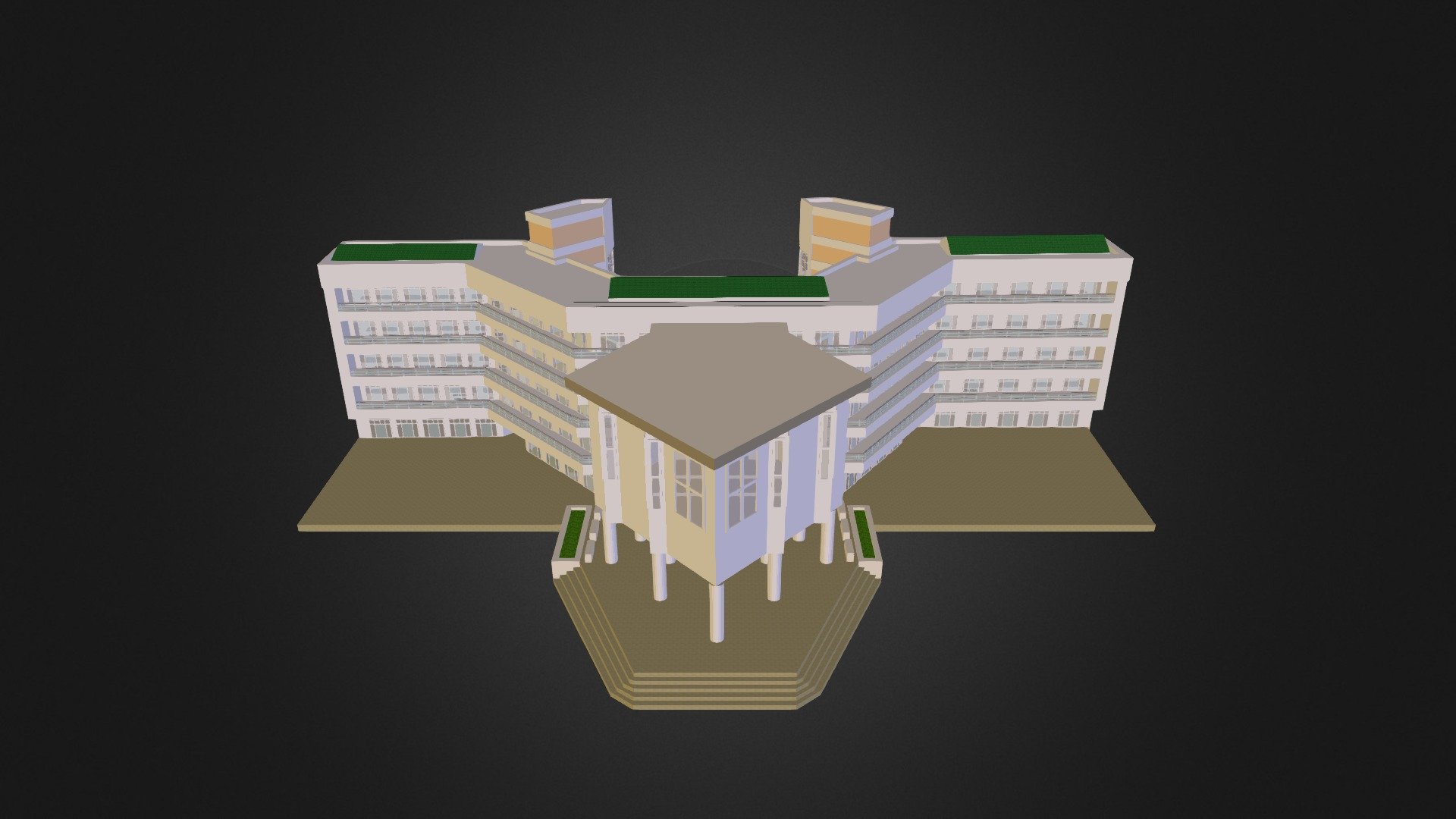 Buildings build - 3D model by itsara.ra [da5bddc] - Sketchfab