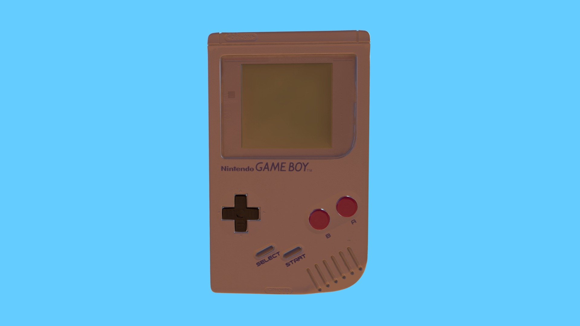 Nintendo Game Boy - 3D model by Grand Rapids Public Museum (@grpm ...