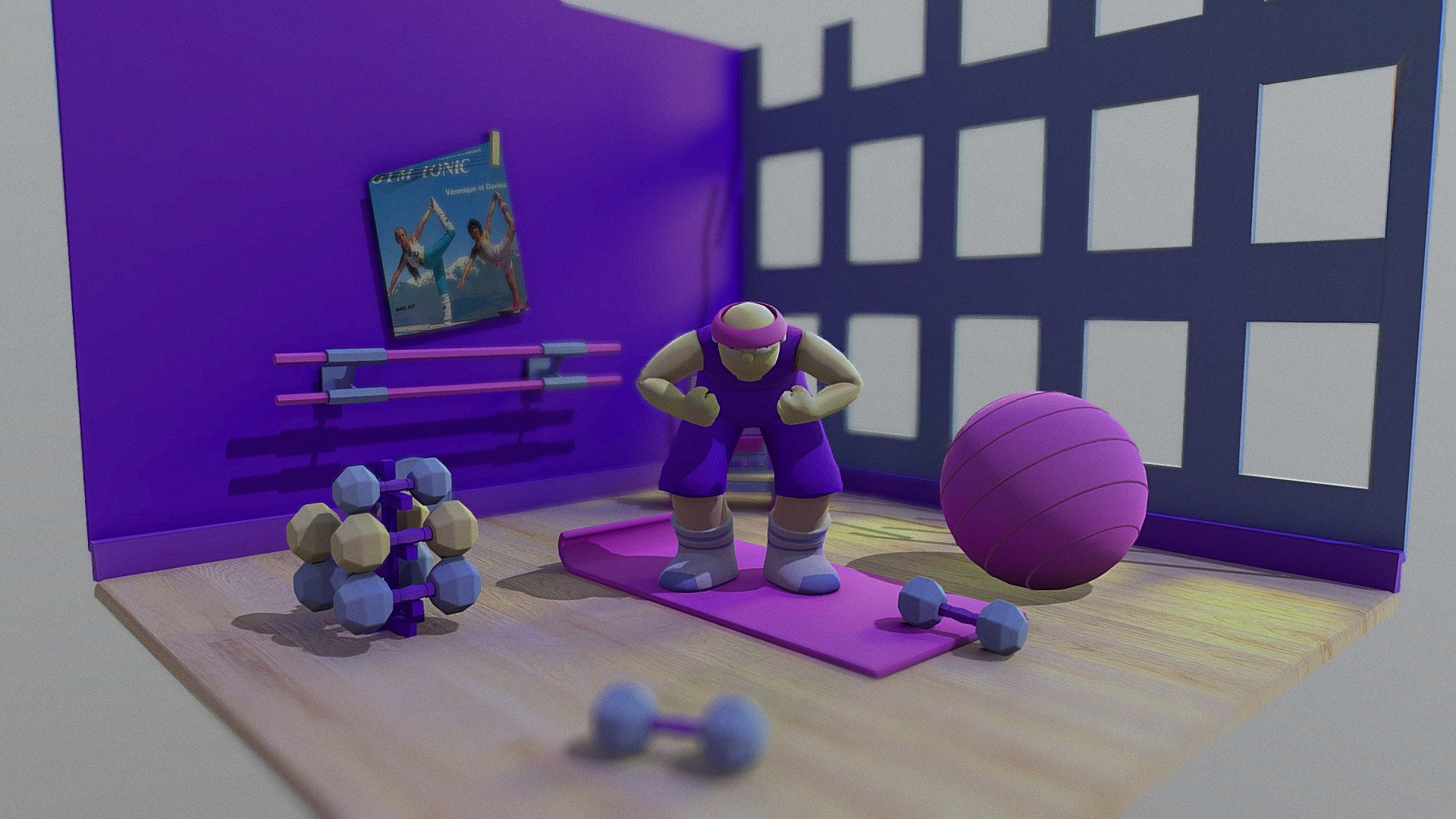 Scene(Animated) - 3D model by MarzW [da5e123] - Sketchfab
