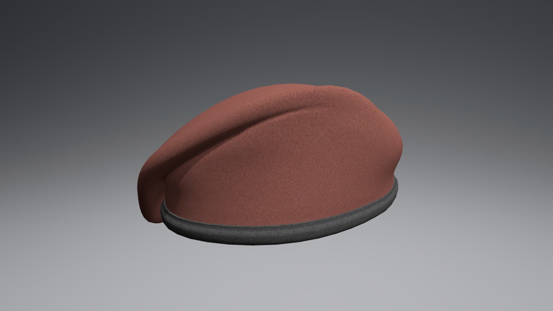 Beret (Brown) - Buy Royalty Free 3D model by shimtimultimedia [da5f3e2 ...