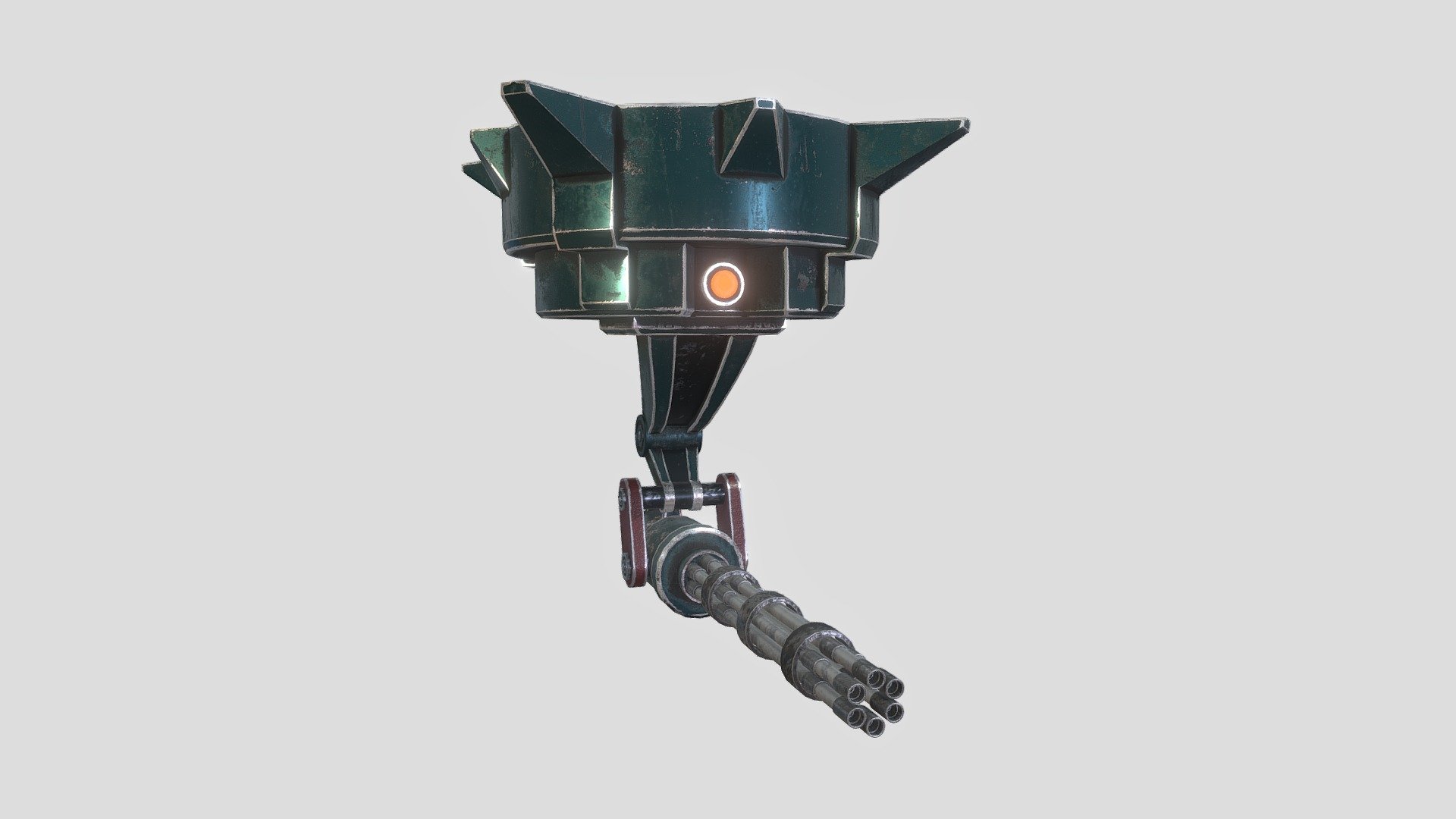 Ceiling Turret - Download Free 3D model by lewis_drummerr (@lewis ...