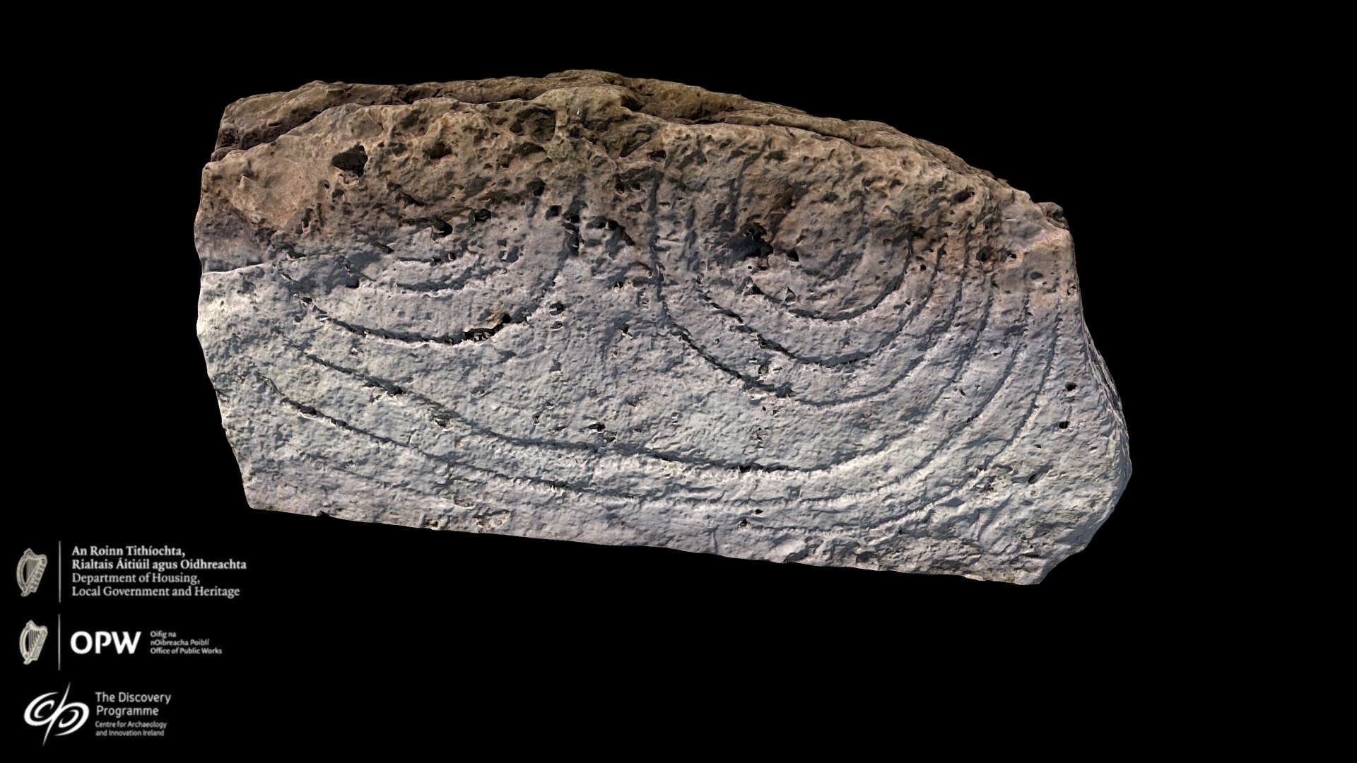 Kerbstone 22, Knowth (Photo) - 3D model by The Discovery Programme ...