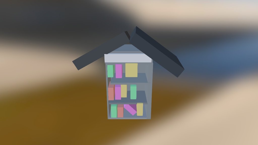 Molly Mini Library - 3D model by HTM Digital Design and Fabrication ...