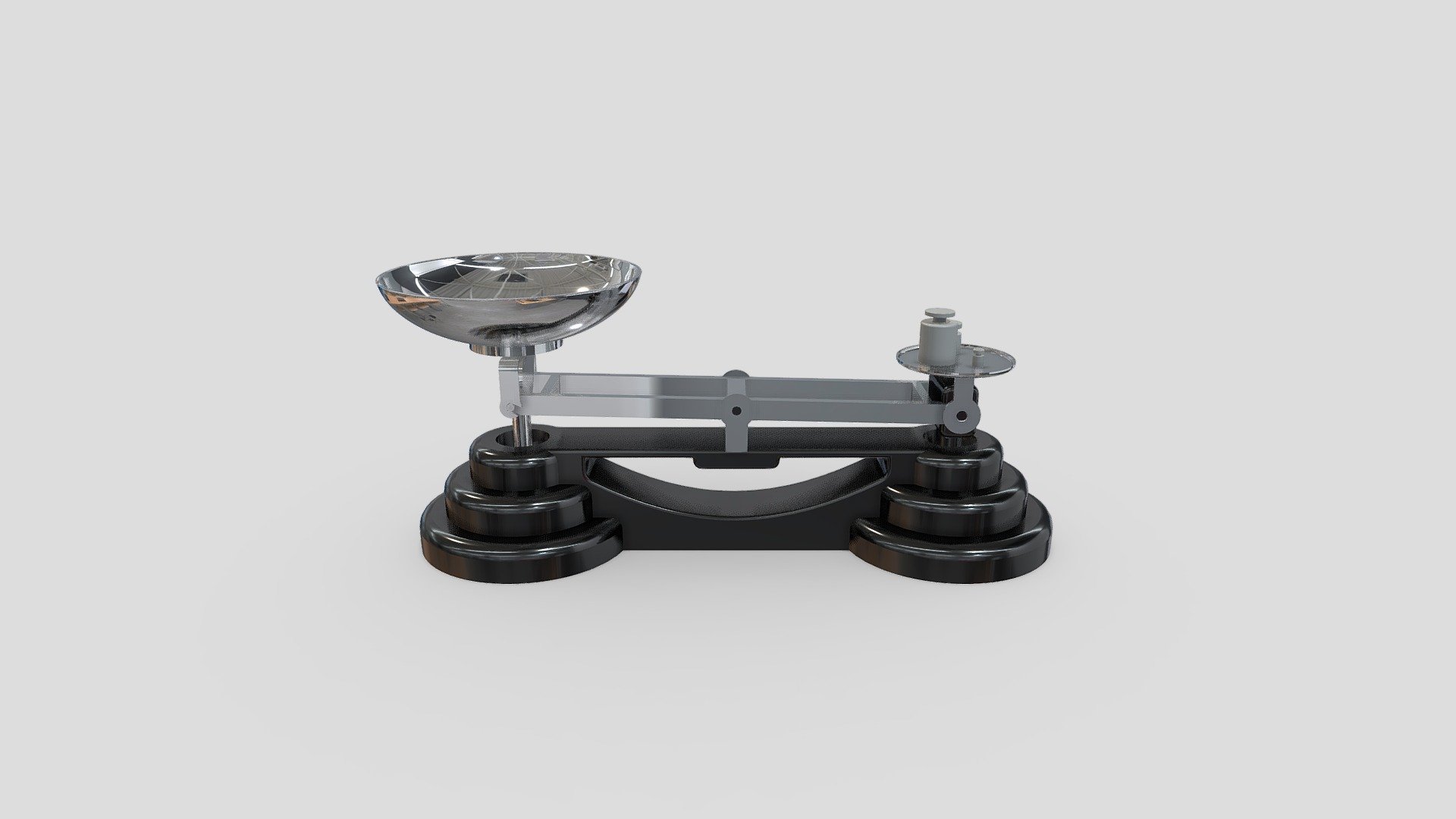 Old Fashioned Scales - 3D model by CaptivatedAudience ...