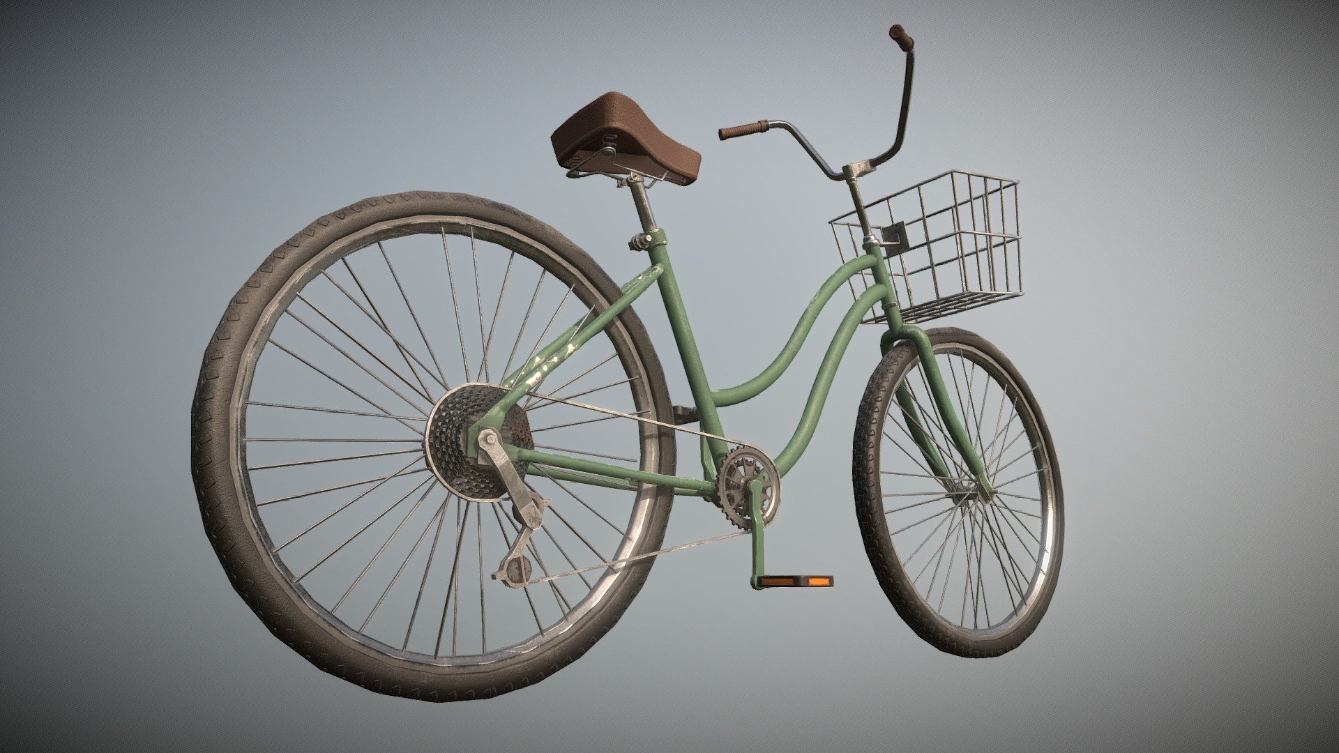 Classic Bicycle | LowPoly | Game ready - Download Free 3D model by by__Rx [da65079] - Sketchfab