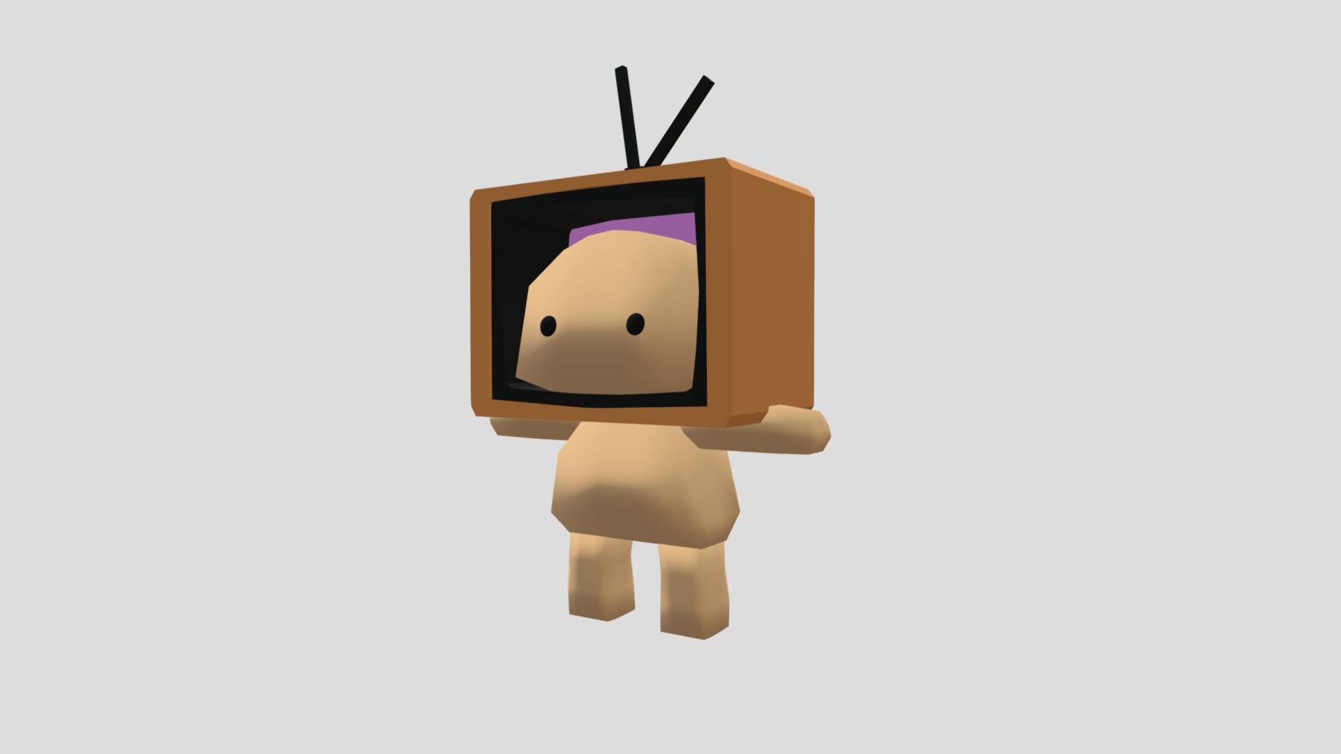 the velasco with tv - Download Free 3D model by ethonk (@ethanvelascouy ...