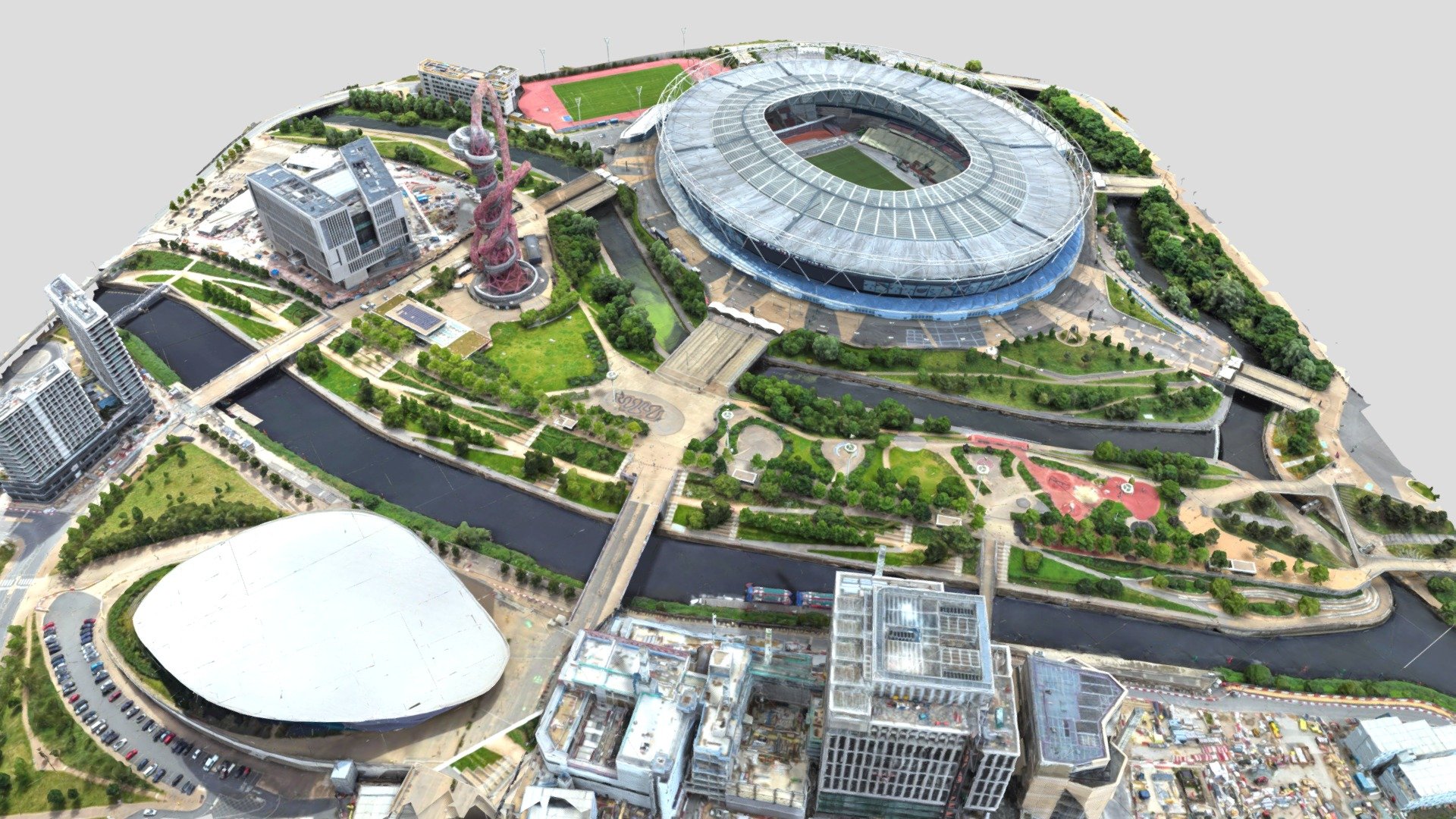 Queen Elizabeth Olympic Park - Download Free 3D model by PeeJaa ...
