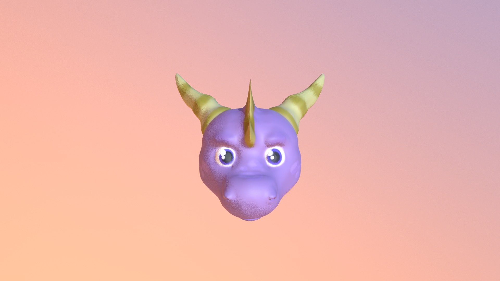 really bad spyro - 3D model by shadedk9 [da6812b] - Sketchfab
