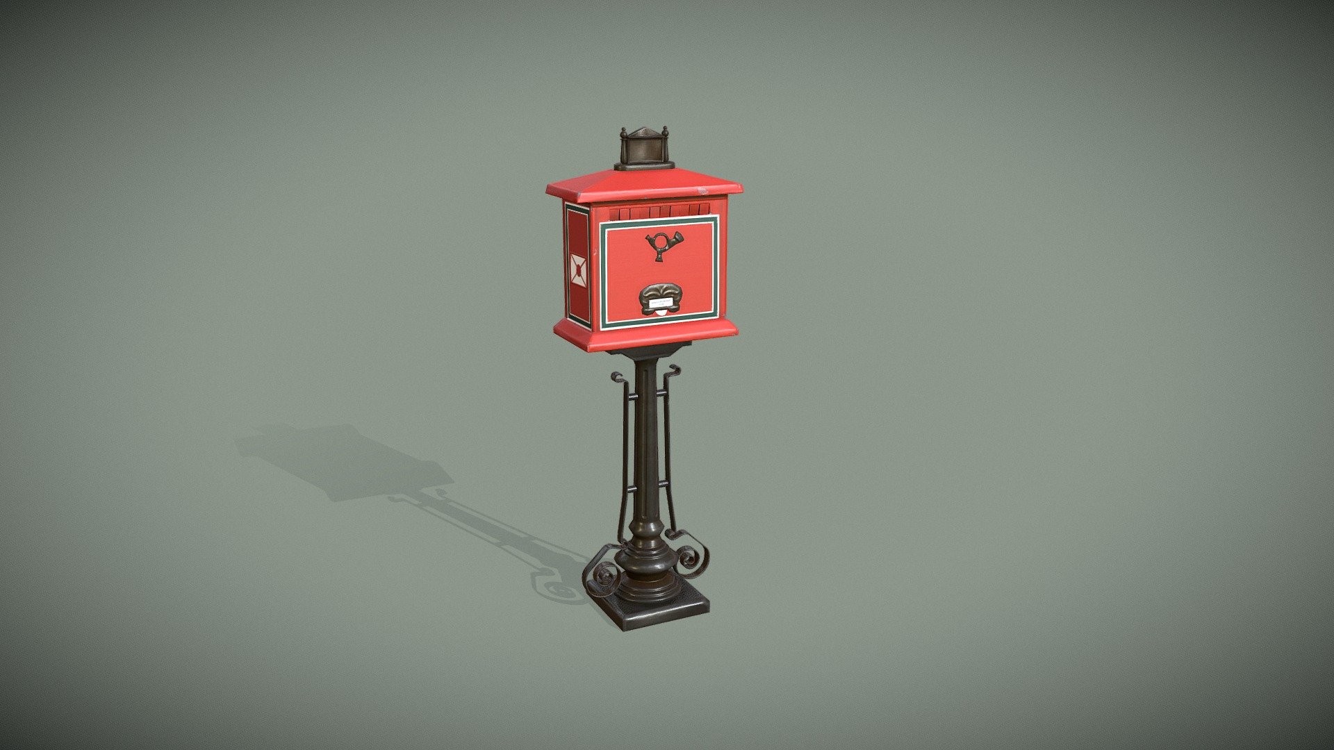 Stylized Mailbox - Download Free 3D model by csabat3D (@taczi.csaba ...