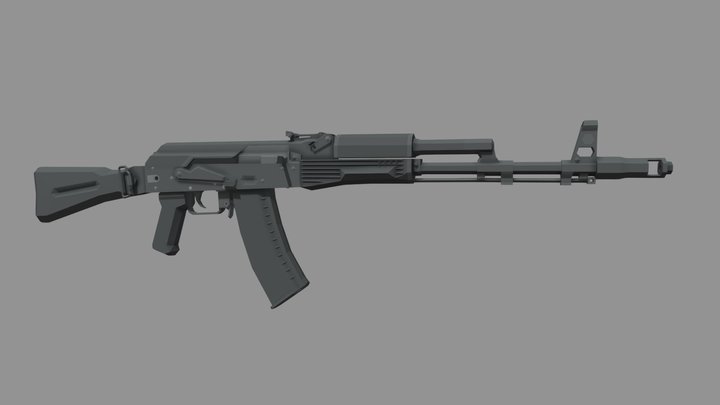 Ak-74m 3D models - Sketchfab