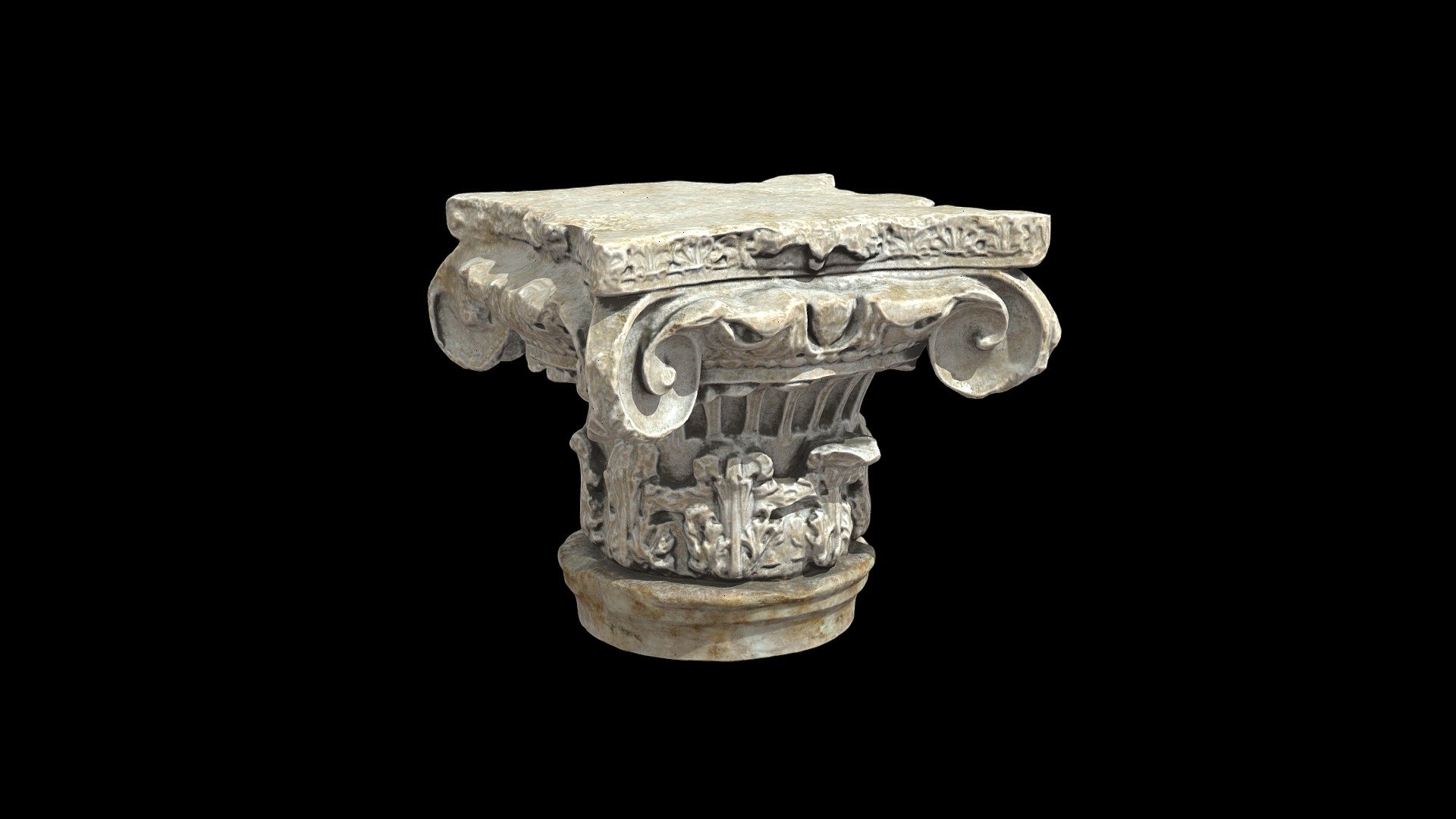 CAPITEL ROMANO - 3D model by ashleymnrq [da6989f] - Sketchfab