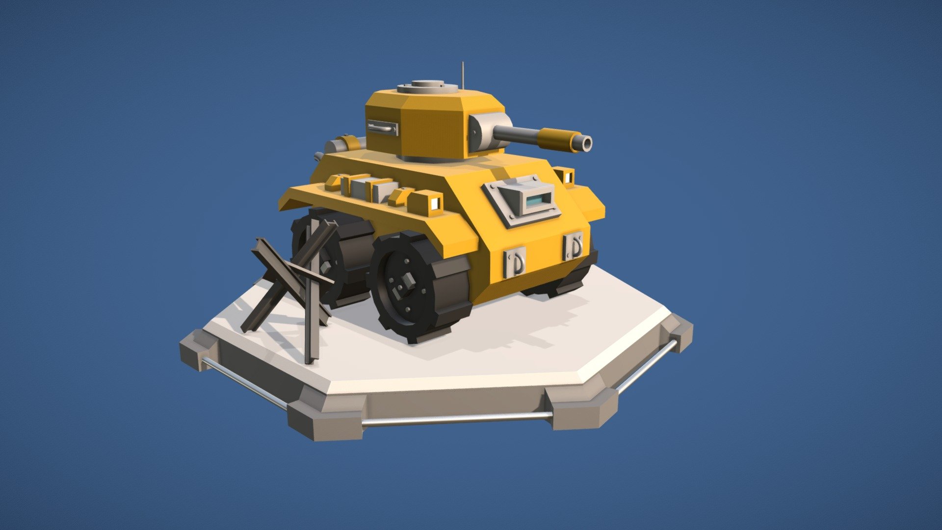 Cartoon Tank Free - Download Free 3D model by Maksim Batyrev (@c3posw01 ...