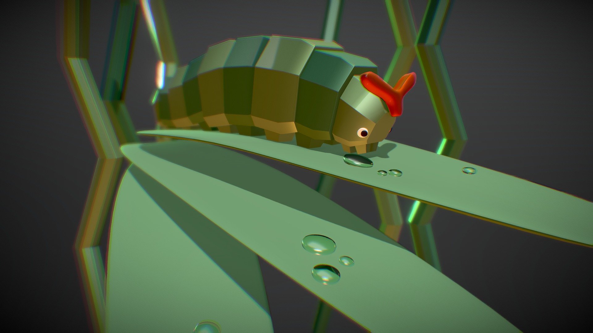 Caterpillar - 3D model by nickheitzman [da6a9a8] - Sketchfab