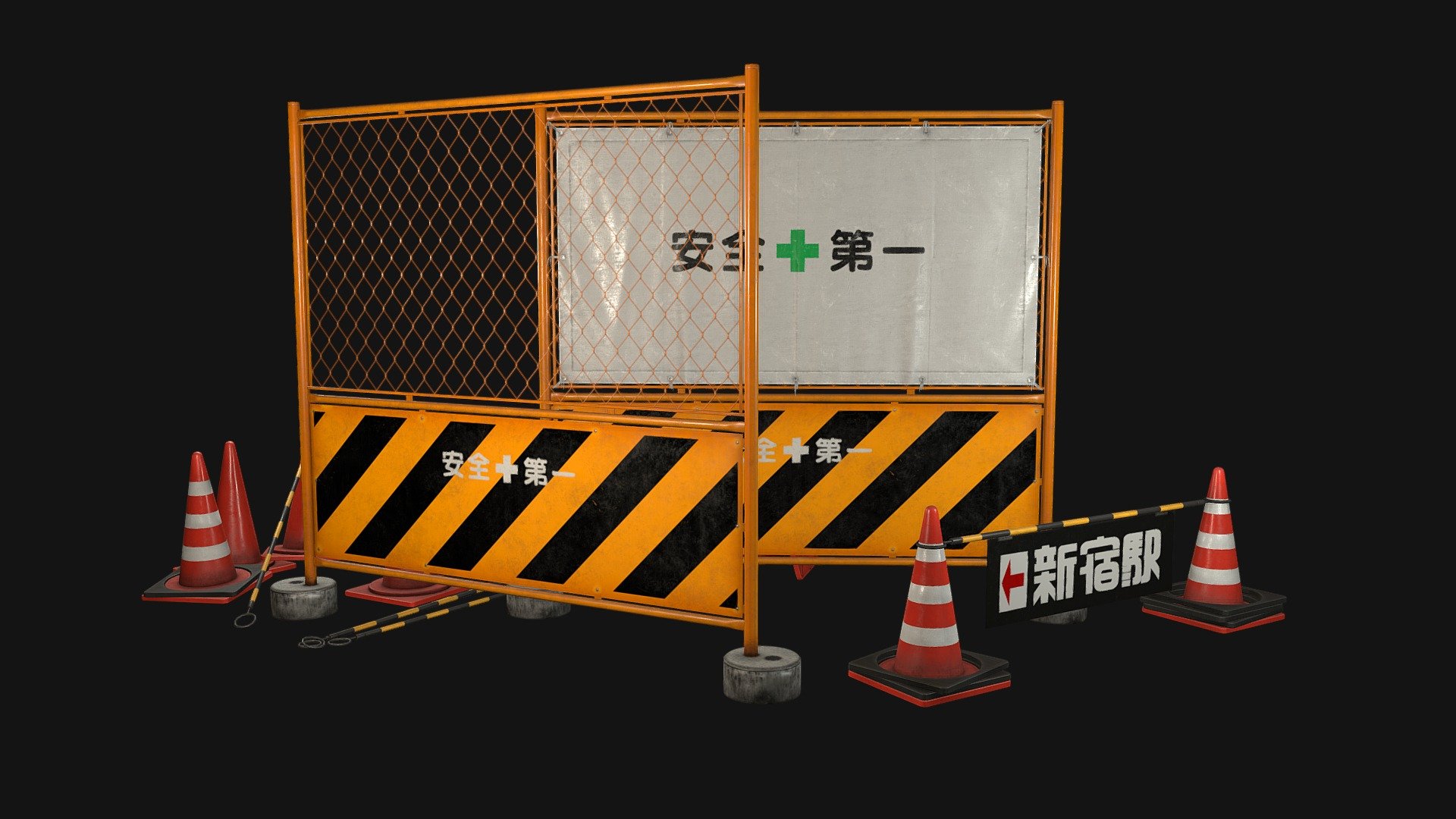 CONSTRUCTION PROPS - Buy Royalty Free 3D model by ELLS WAKE (@ELLSWAKE ...