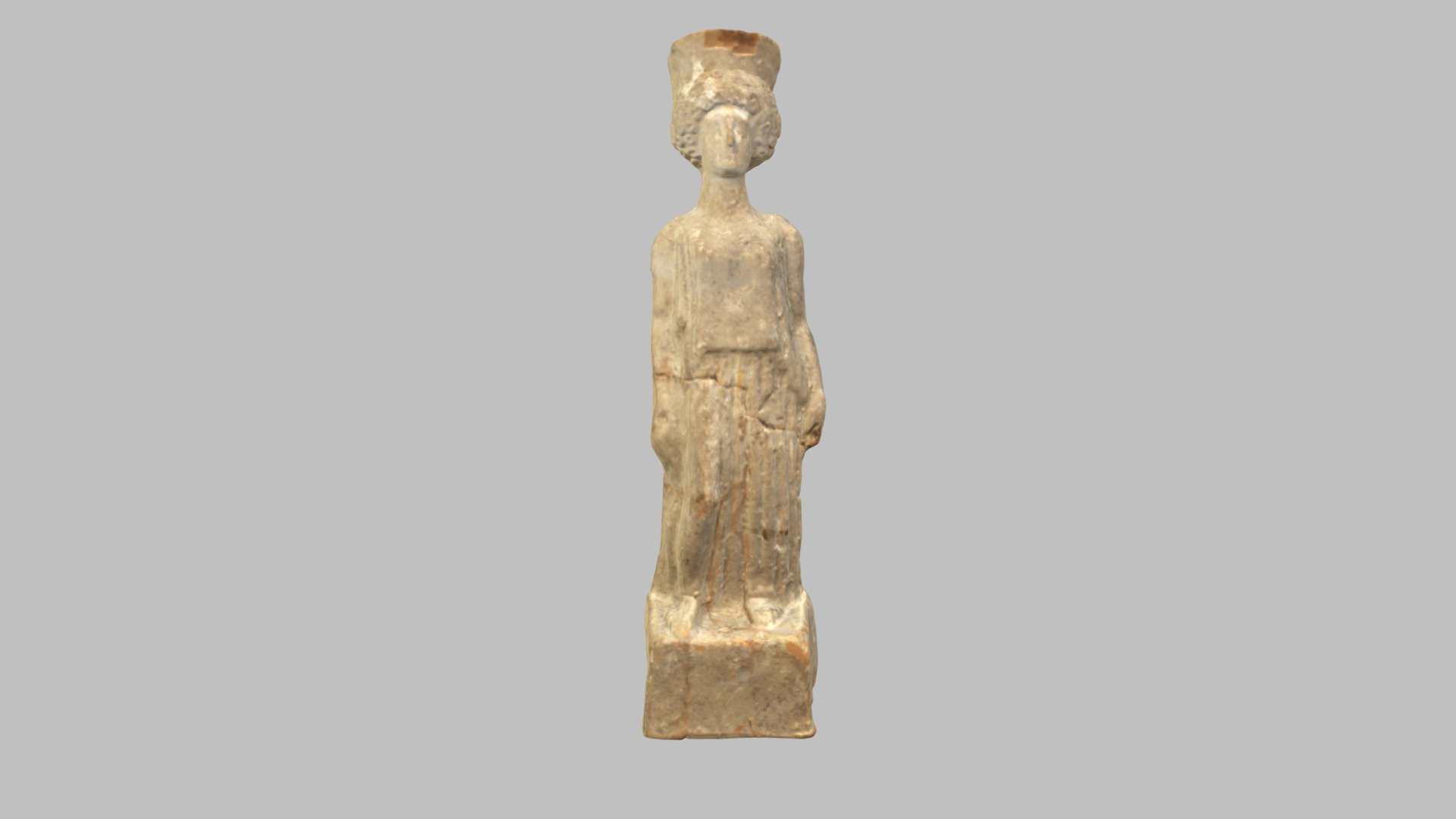 Kore, Standing Female Figure - Download Free 3D model by Grinnell ...