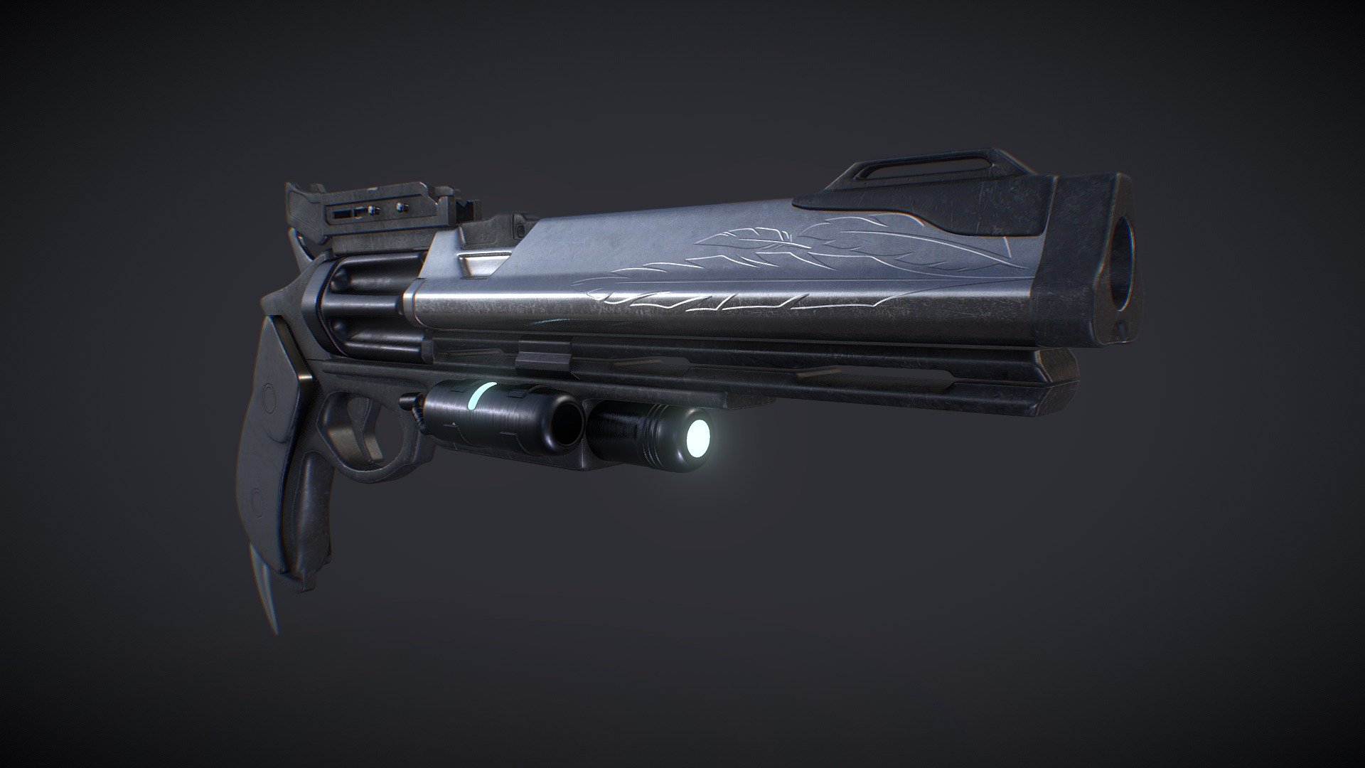 Hawkmoon (Destiny) Rework - 3D model by Jay636 [da6e51c] - Sketchfab