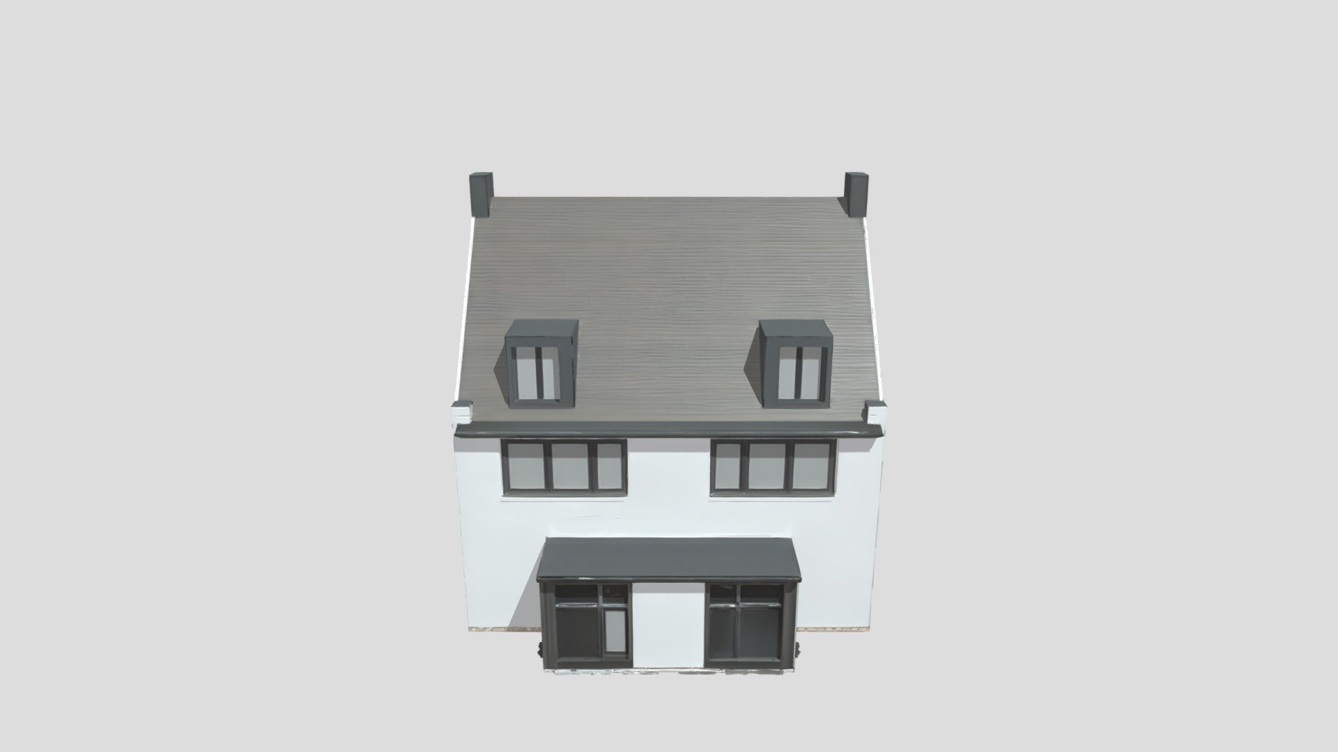 Modern suburban house - Download Free 3D model by andy.berendsen ...