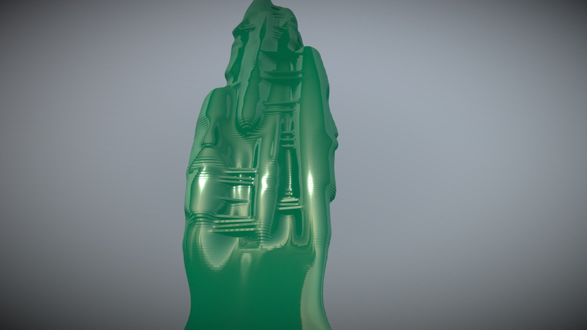 statue_on_rock - 3D model by mate.neumann [da70684] - Sketchfab