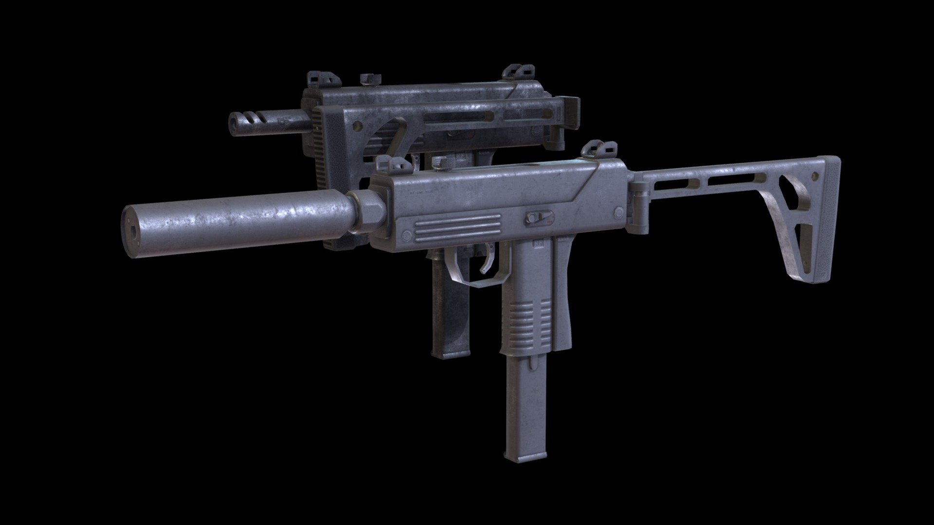 Submachine gun - Buy Royalty Free 3D model by Slayver [da712b6 ...