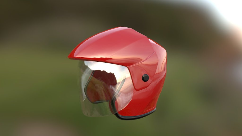 helm_red - 3D model by bennisanjaya [da71bb9] - Sketchfab