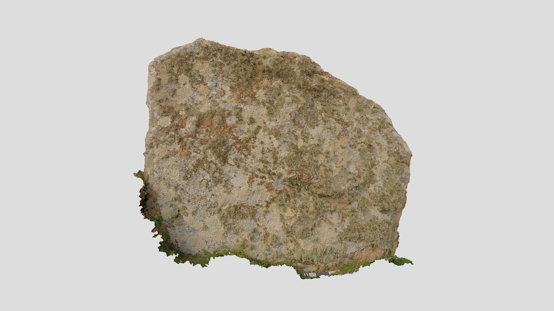St Levan Chapel - lichens - 3D model by Penwith Landscape Partnership ...