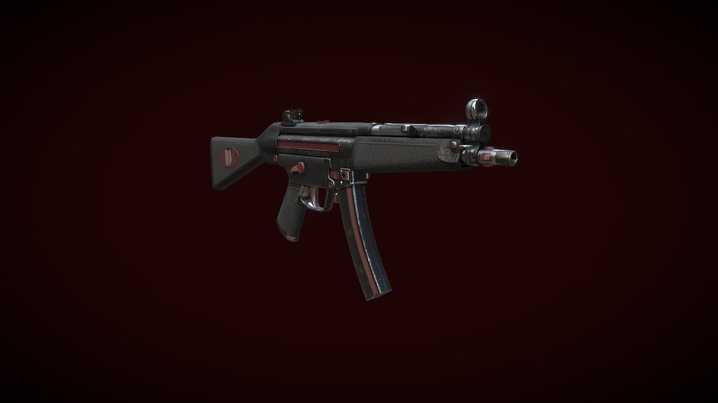 Mp5 - 3D model by TheMarex86 [da72321] - Sketchfab