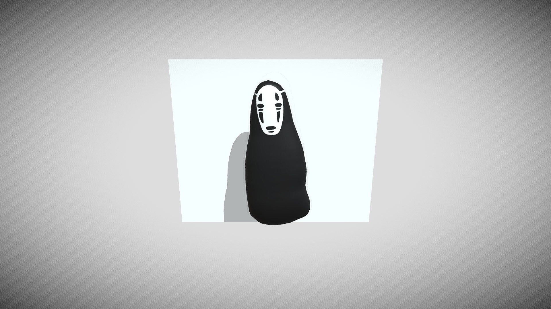 spirited away no-face - 3D model by adindamitzui [da74af2] - Sketchfab