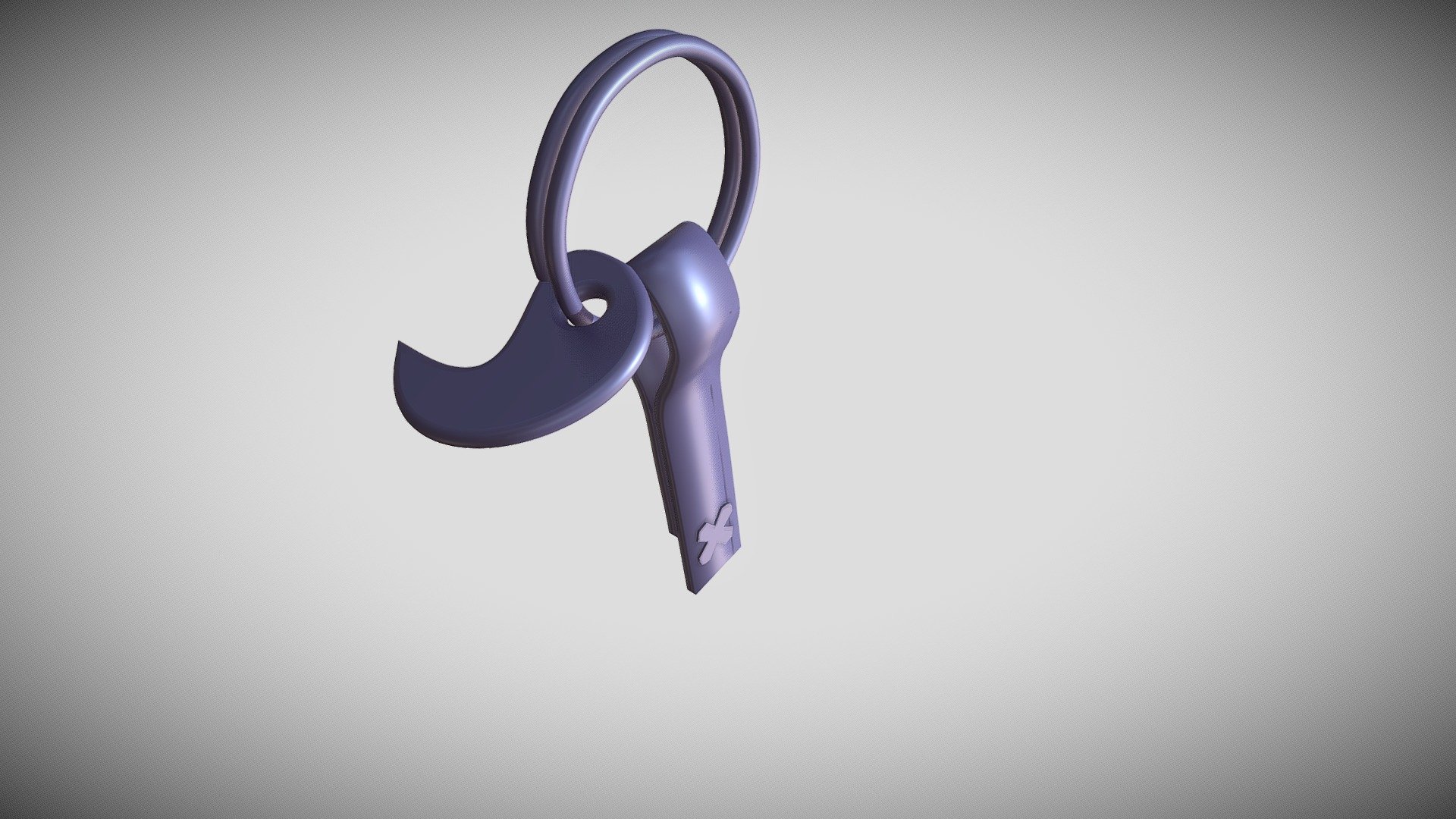 Keychain - 3D model by brialim [da7501f] - Sketchfab