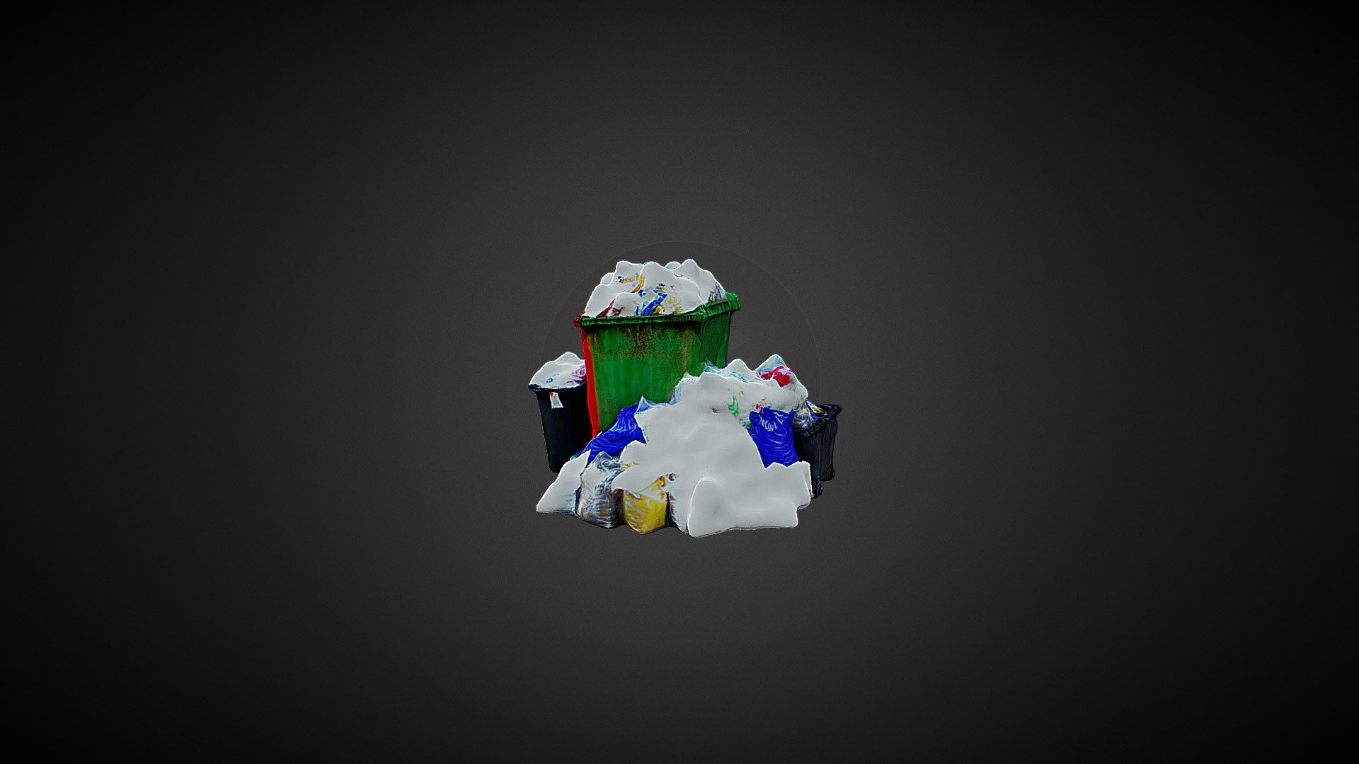 Pile of trash 1 - 3D model by Wilka.io [da761c3] - Sketchfab