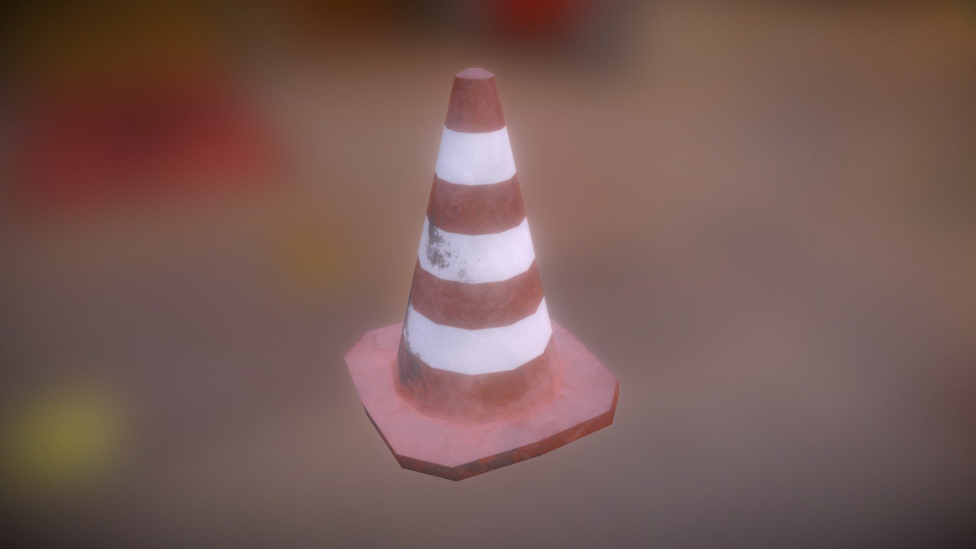 Traffic Cone - 3D model by FunFant [da76277] - Sketchfab