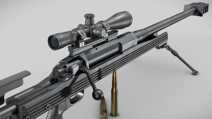 Sniper 3D models - Sketchfab