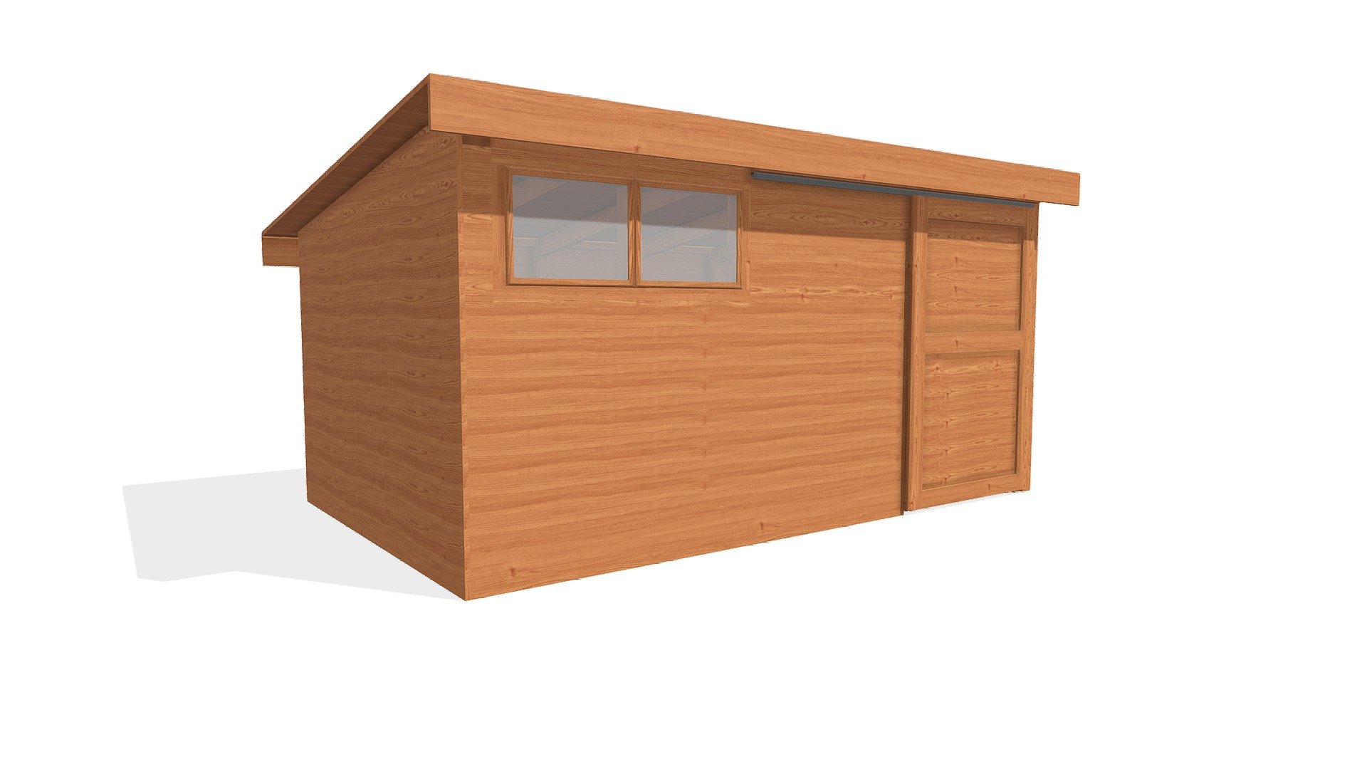 Custom Storage Shed - 3D model by Conceptual Engineering - RB [da76b8c ...