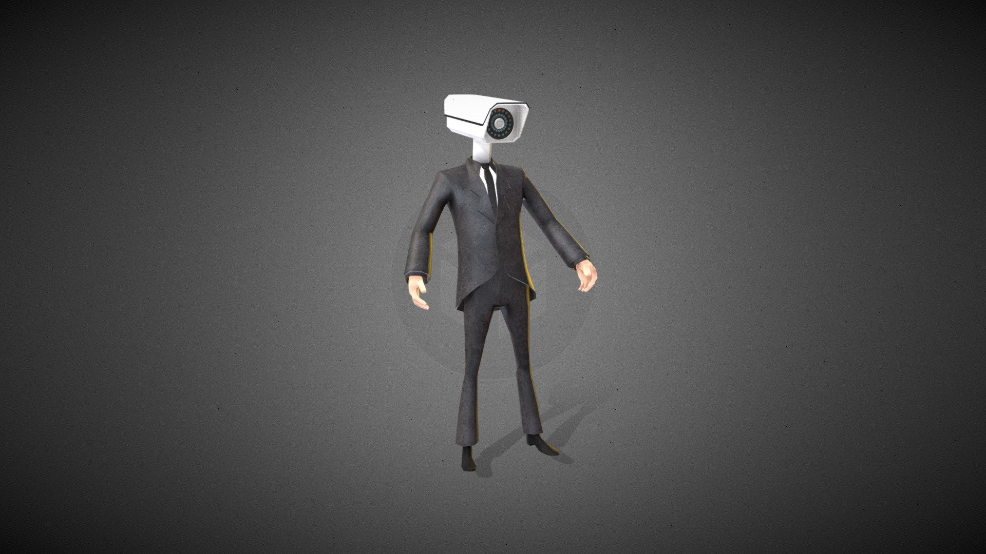Camera Man (Skibidi Toilet) - 3D model by Axiom Vertex (@margoagx ...