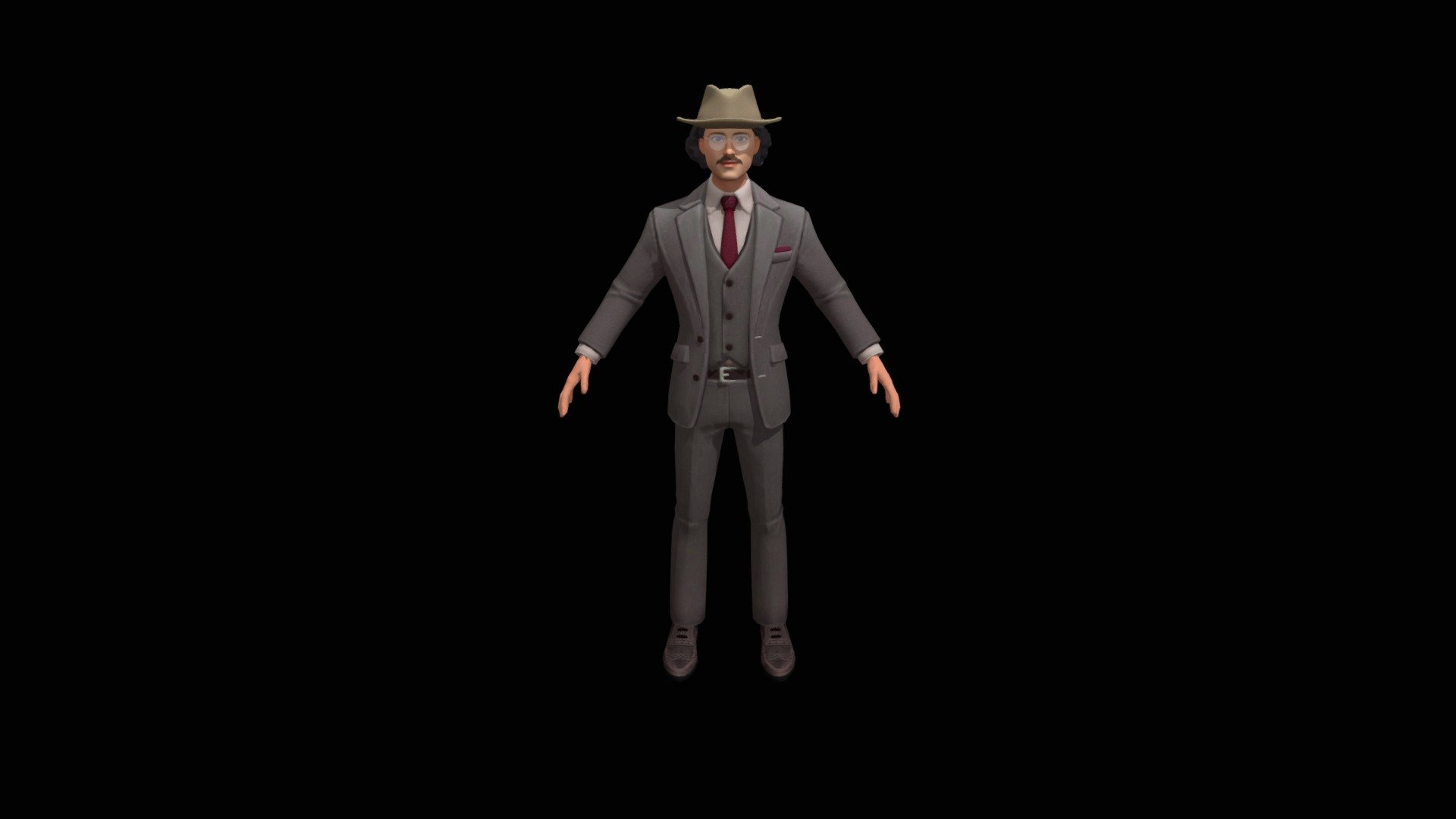 male character #3 - Download Free 3D model by BELAZ (@asset_for_games ...