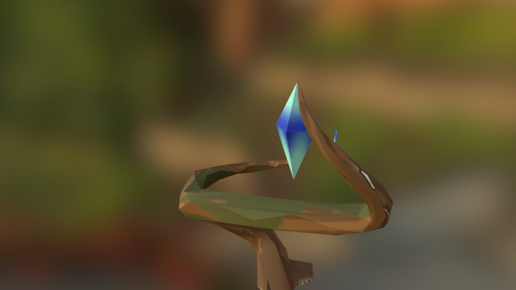 Tree Crystal - 3D model by desktopsan [da77282] - Sketchfab