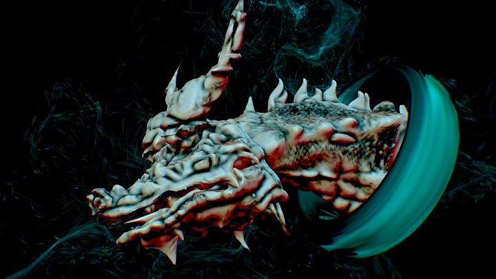 Dragon-head 3D models - Sketchfab