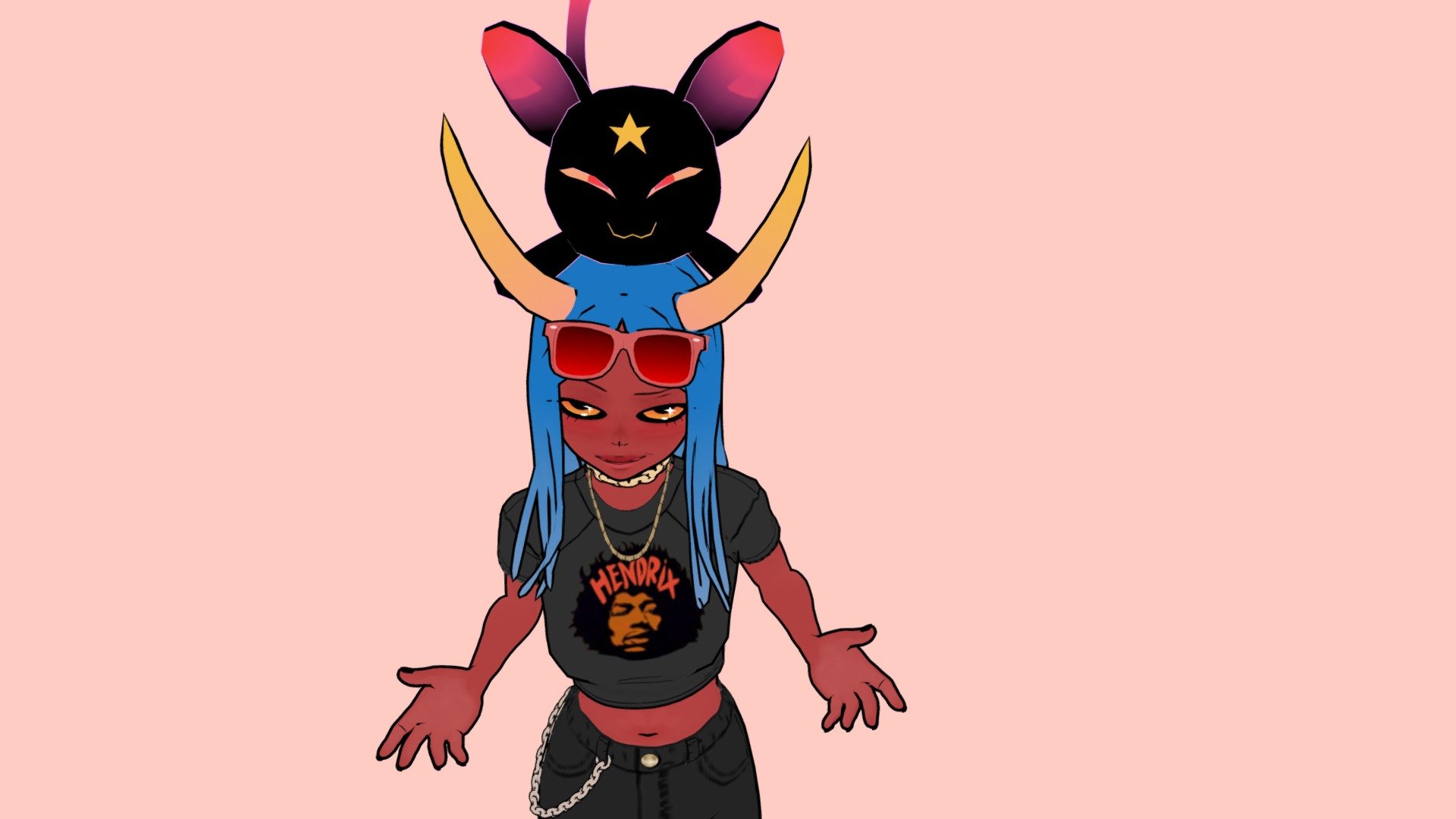 demon girl demi yo! - Download Free 3D model by Jesus aponza ...
