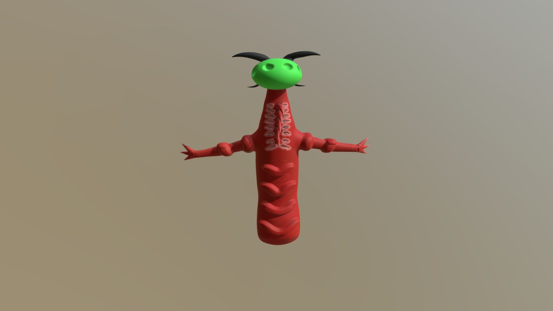 Creature - 3D model by luis.orellana593 [da79dad] - Sketchfab