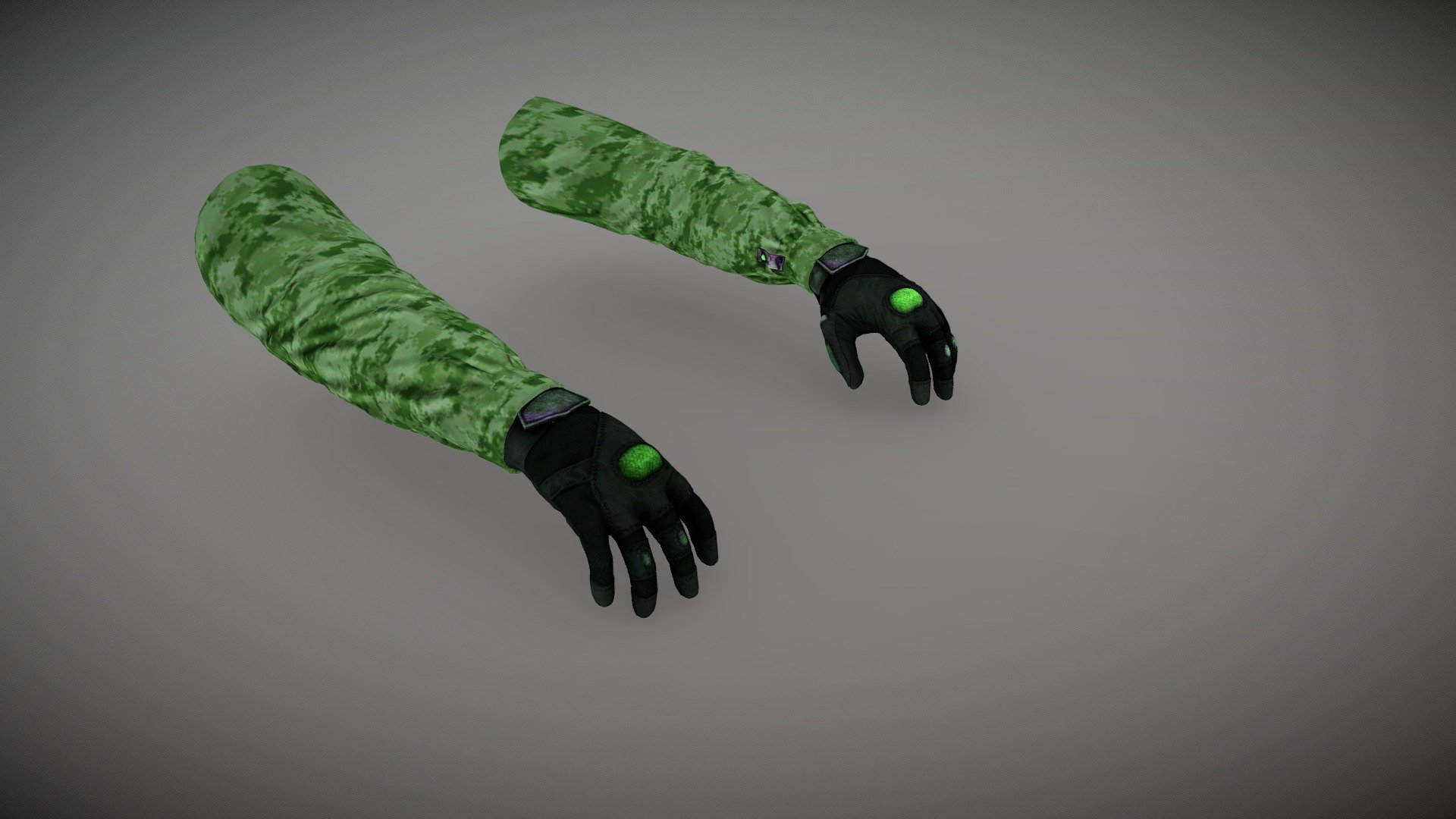 FPS HANDS WITH GLOVES _2 - Download Free 3D model by Abhay Singh ...