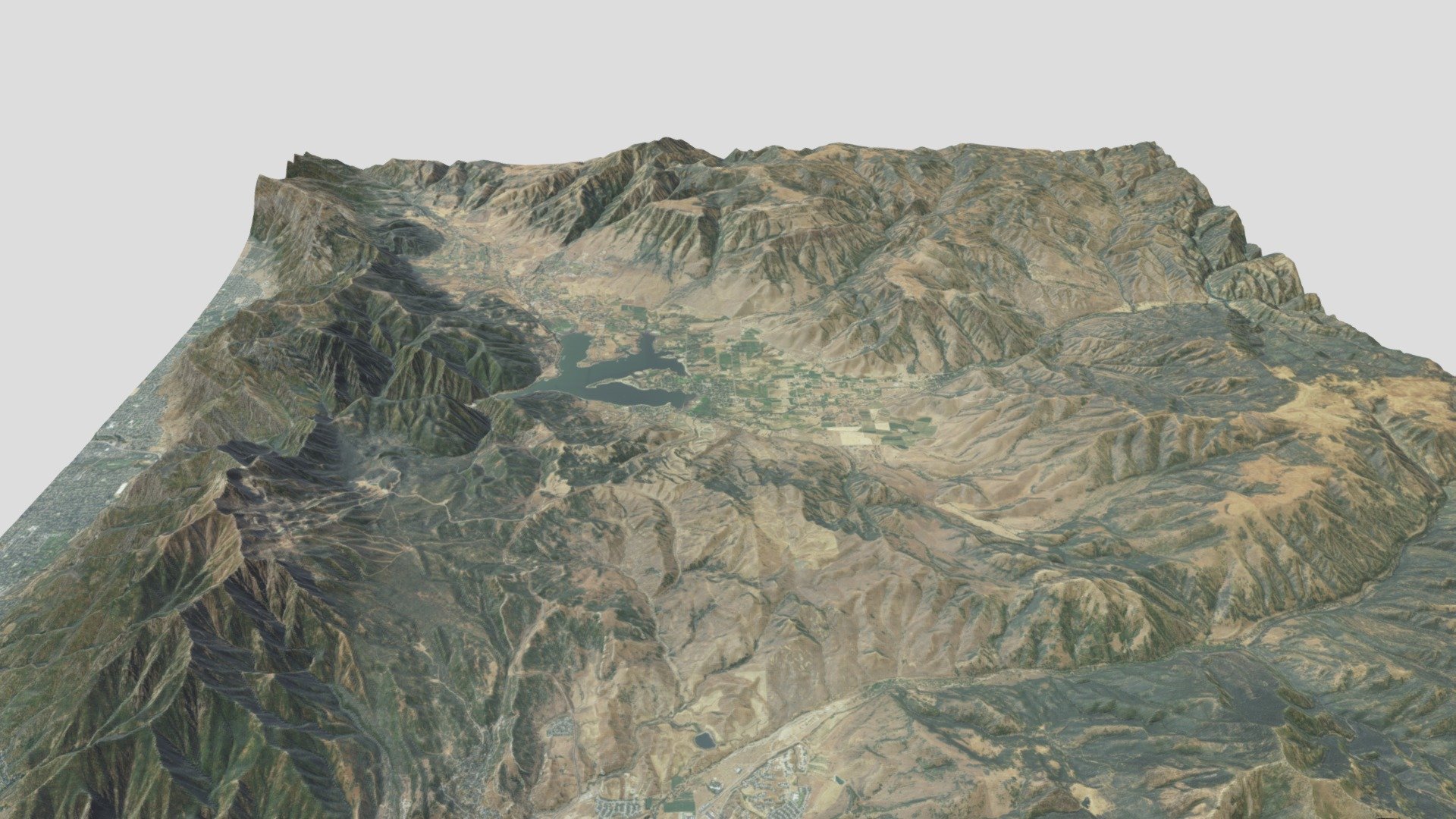 Huntsville Area Map (1:100k) V1 - 3D model by smartmAPPS [da7be61 ...