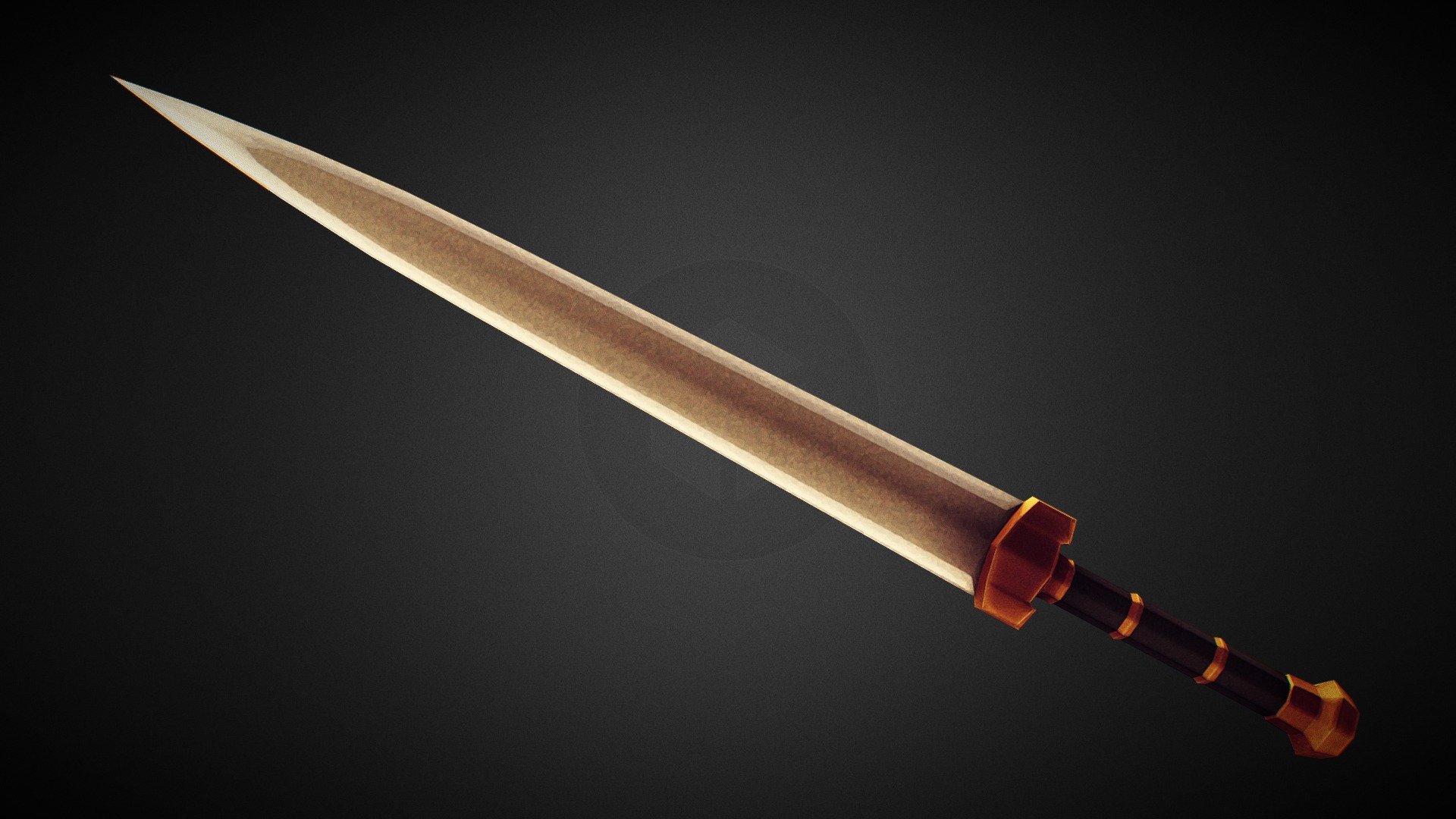 [W017] Jian Sword - 3D model by PriceMore [da7d54b] - Sketchfab