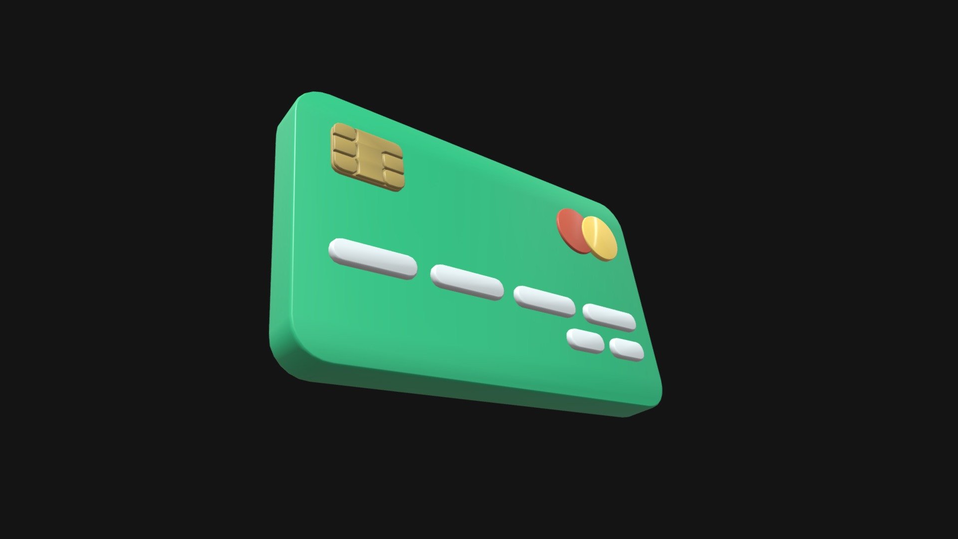 Debt Card Icon - Buy Royalty Free 3D model by arc.jabbar (@arc_jabbar ...
