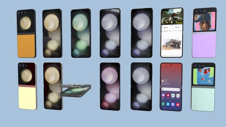 Samsung-phone 3D models - Sketchfab